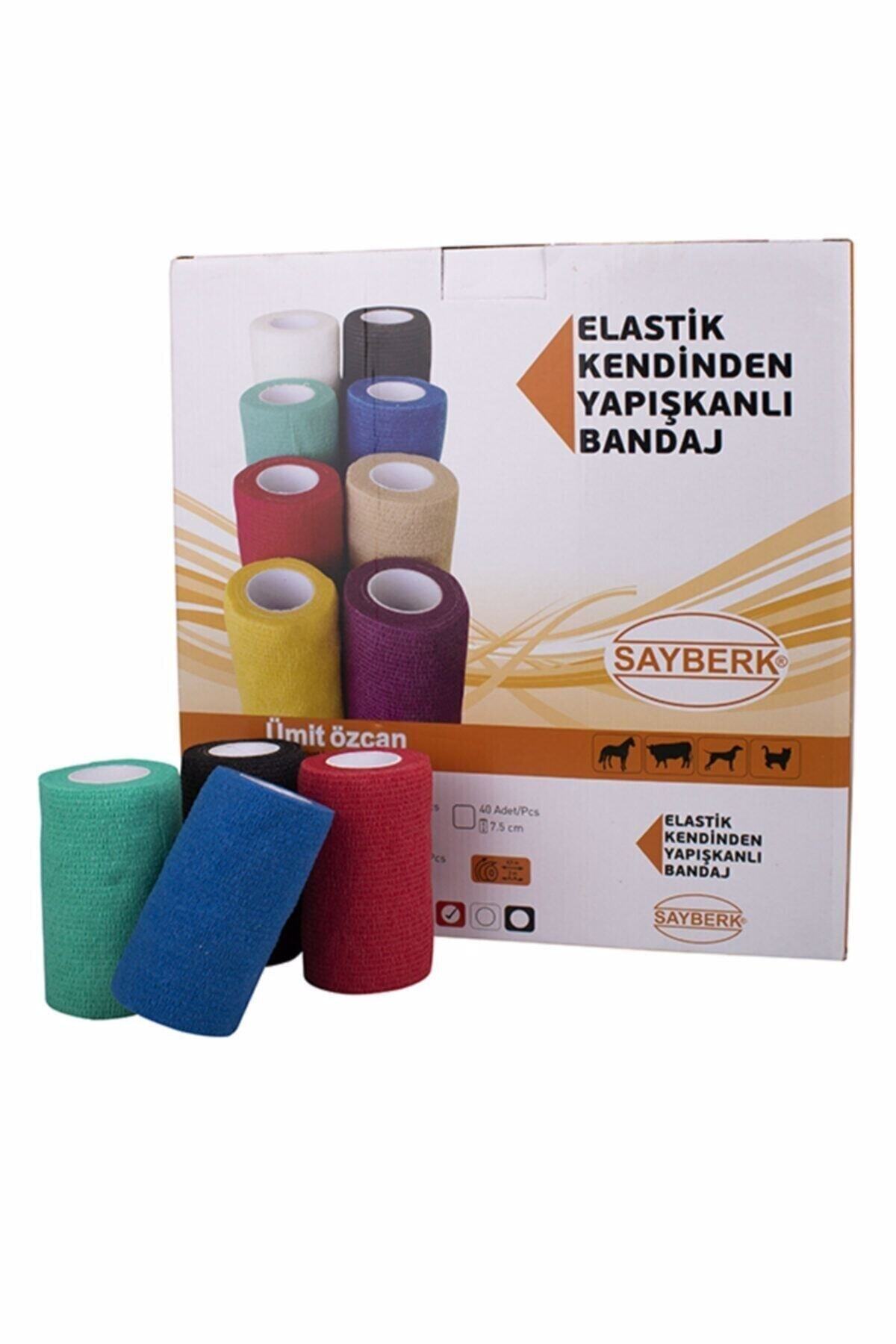 sayberk 10 X 4,5 Mt Kendinden Yapışkanlı Elastik Bandaj (30 ADET ...