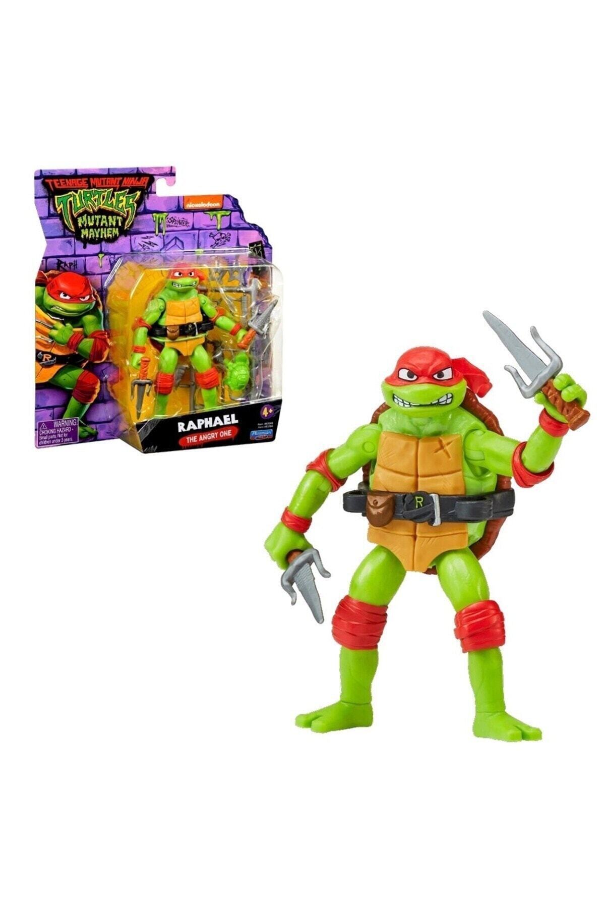 TMNT Ninja Kaplumbağalar Aksiyon Figürler 11 Cm Raphael The Angry One ...