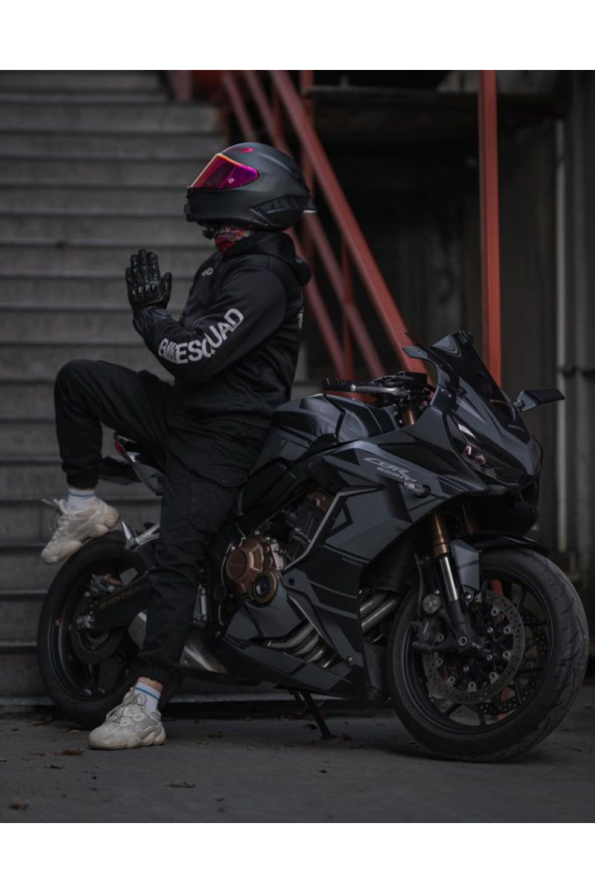 Run Grafik Shop HONDA CBR 650R HANZALA GRİ STİCKER SET FULL BODY KİT ...