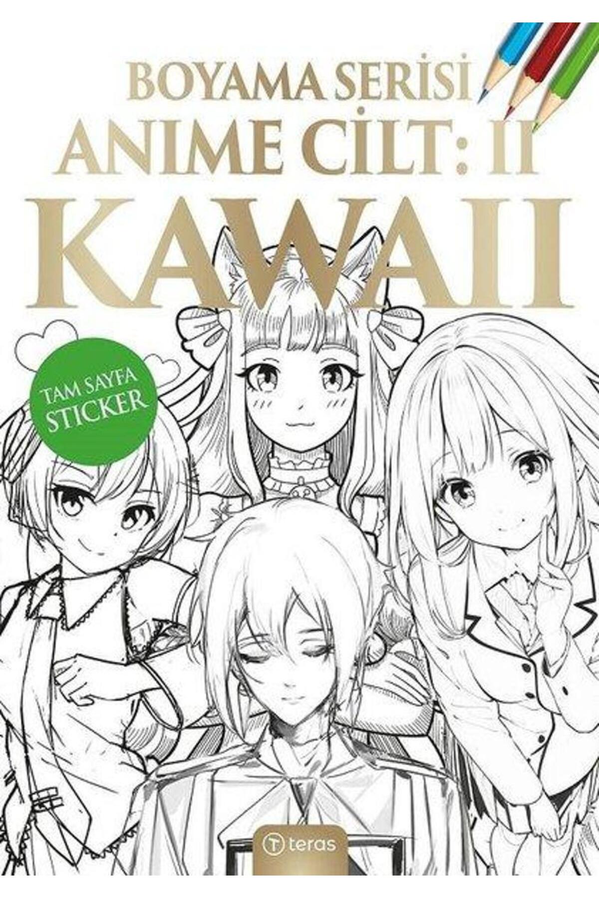 Teras Kitap Anime Boyama Cilt 2 Kawaii Fiyatı, Yorumları - Trendyol