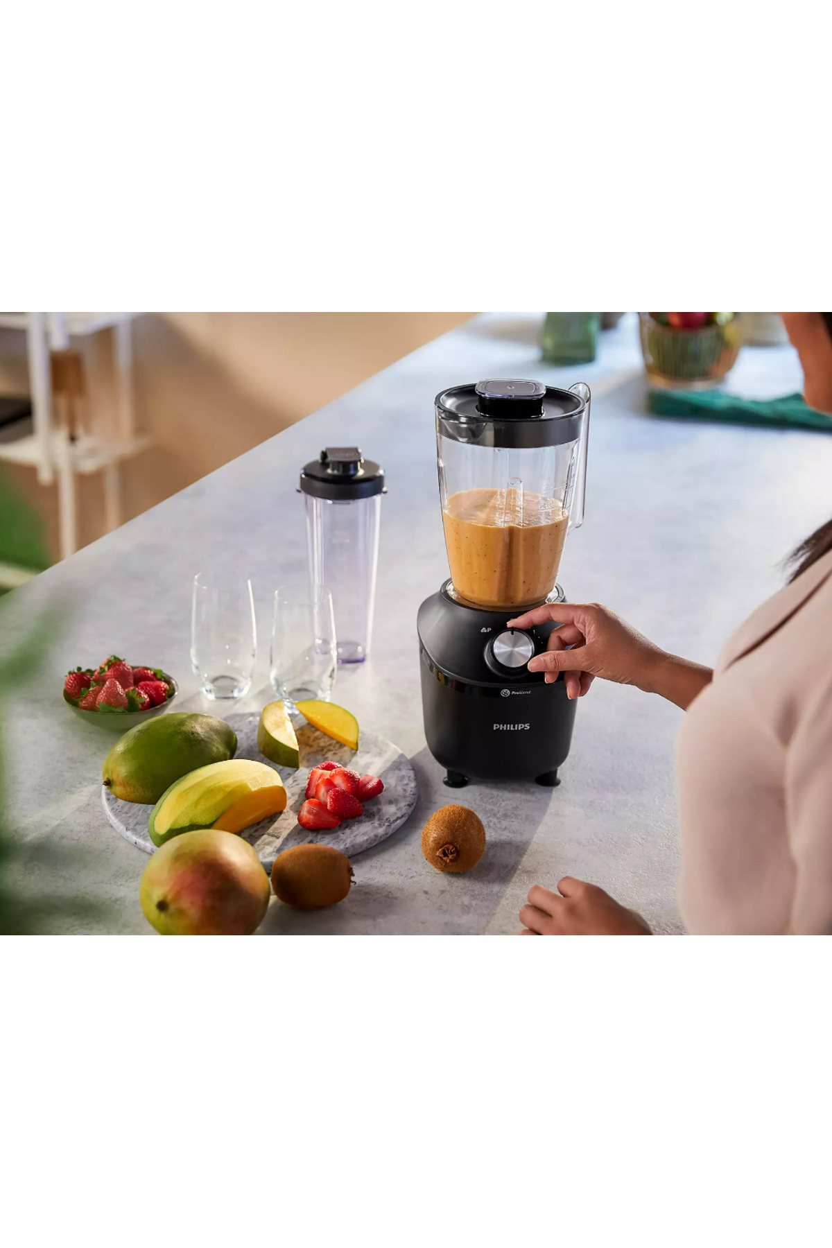 Philips Mutfak Robotu Seti Çok Amaçlı Blender Set Siyah Detoks Suyu ...