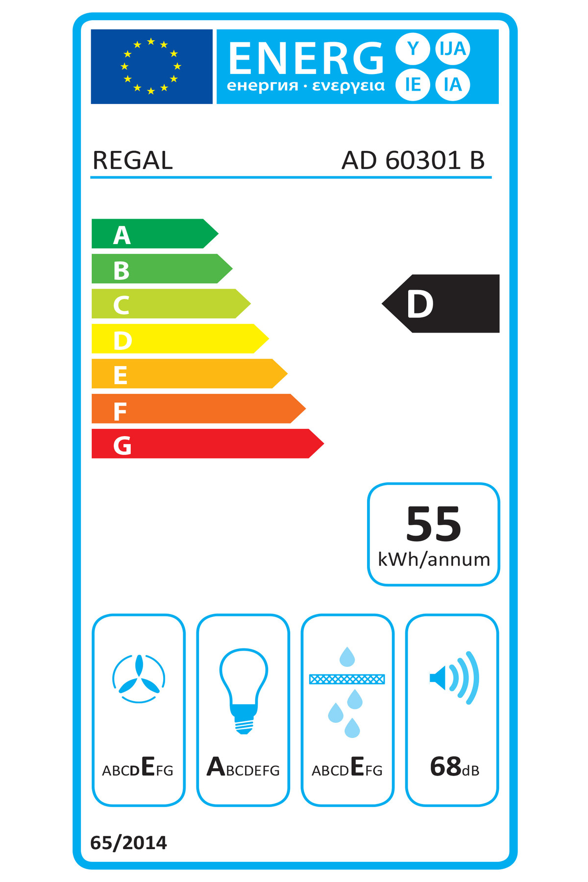 Regal AD 60301 B Ankastre Davlumbaz Fiyatı, Yorumları - Trendyol