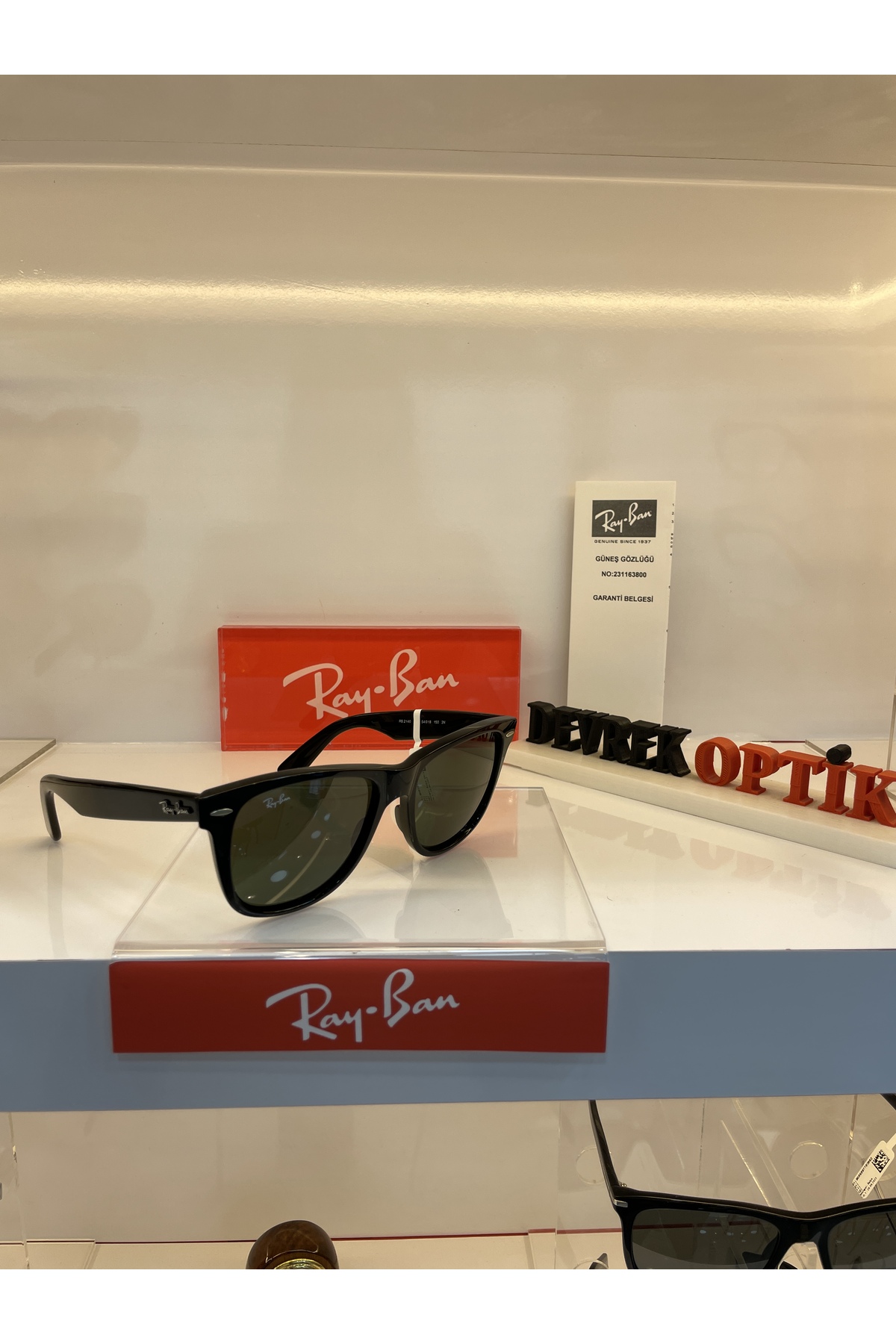 Ray-Ban GÜNEŞ GÖZLÜĞÜ RAYBAN WAYFERER RB2140 90 54 - Fiyatı, Yorumları
