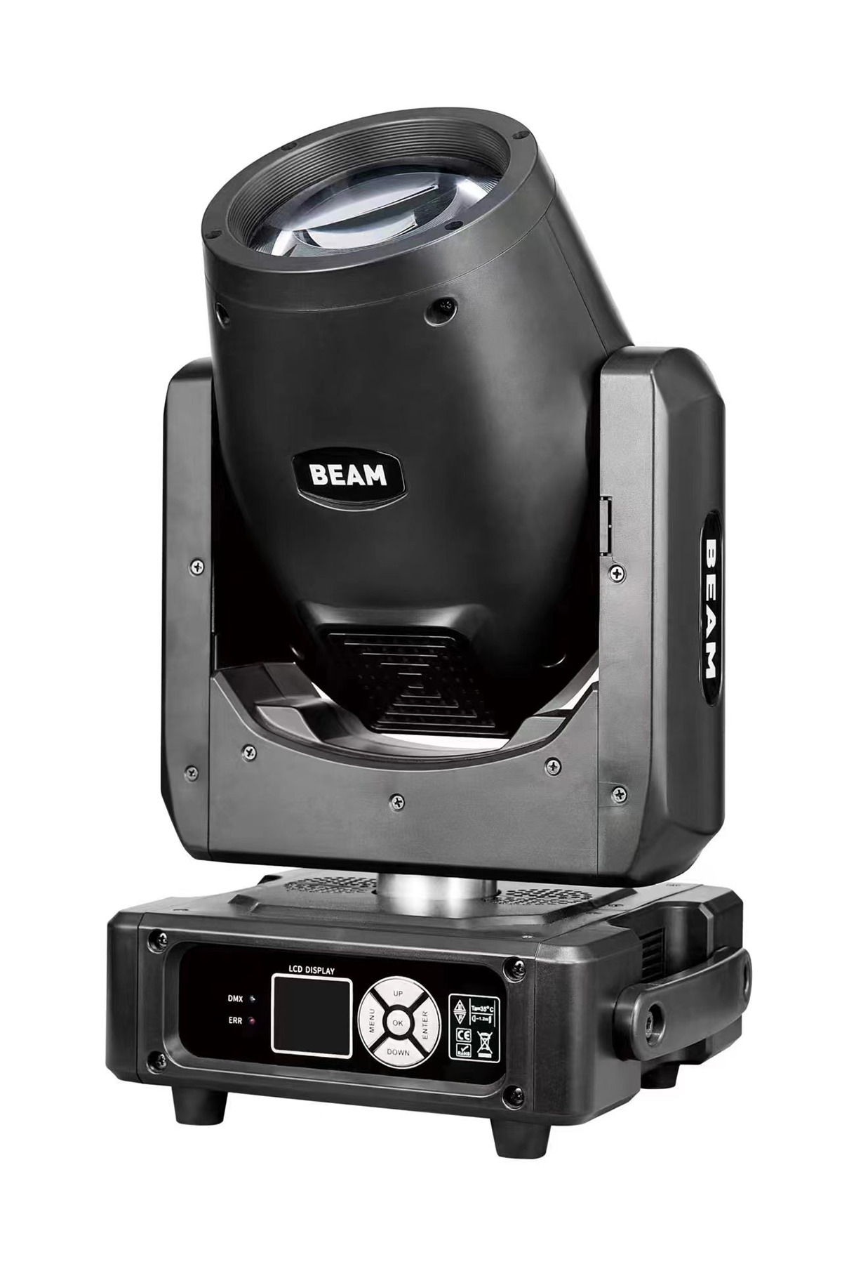 Quenlite Beam-280 9R Osram Ampül ile 280W Beam Spot Sahne Işık Cam Gobo Türk Bayrağı Efektli ...