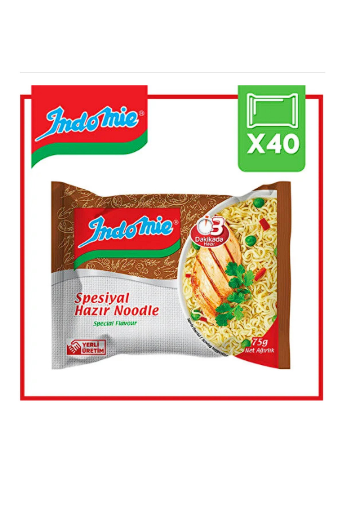Indomie INDOMIE PAKET SPESİYAL NOODLE 75GR*40 ADET Fiyatı, Yorumları ...