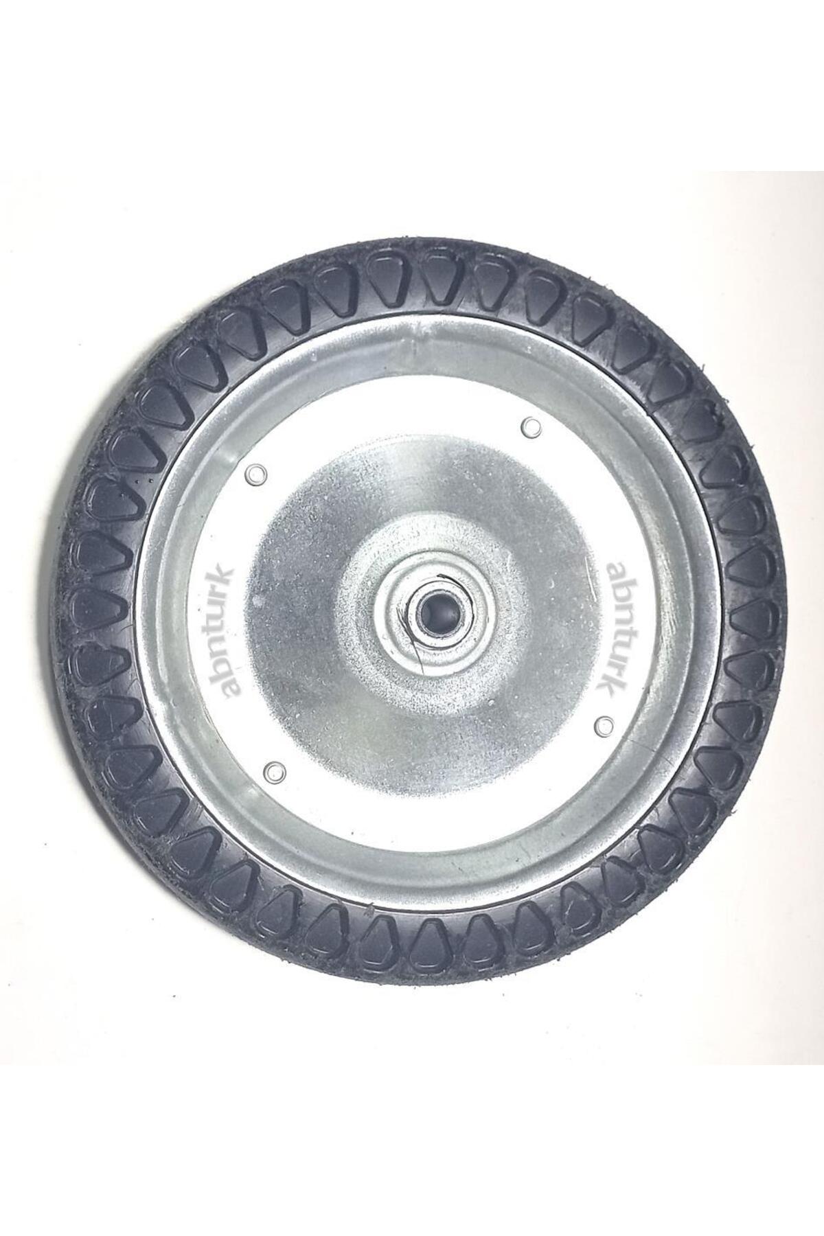 abnturk 1 Adet 18cm Metal Gövde Pazar Arabası Tekerleği Süper Sağlam ...