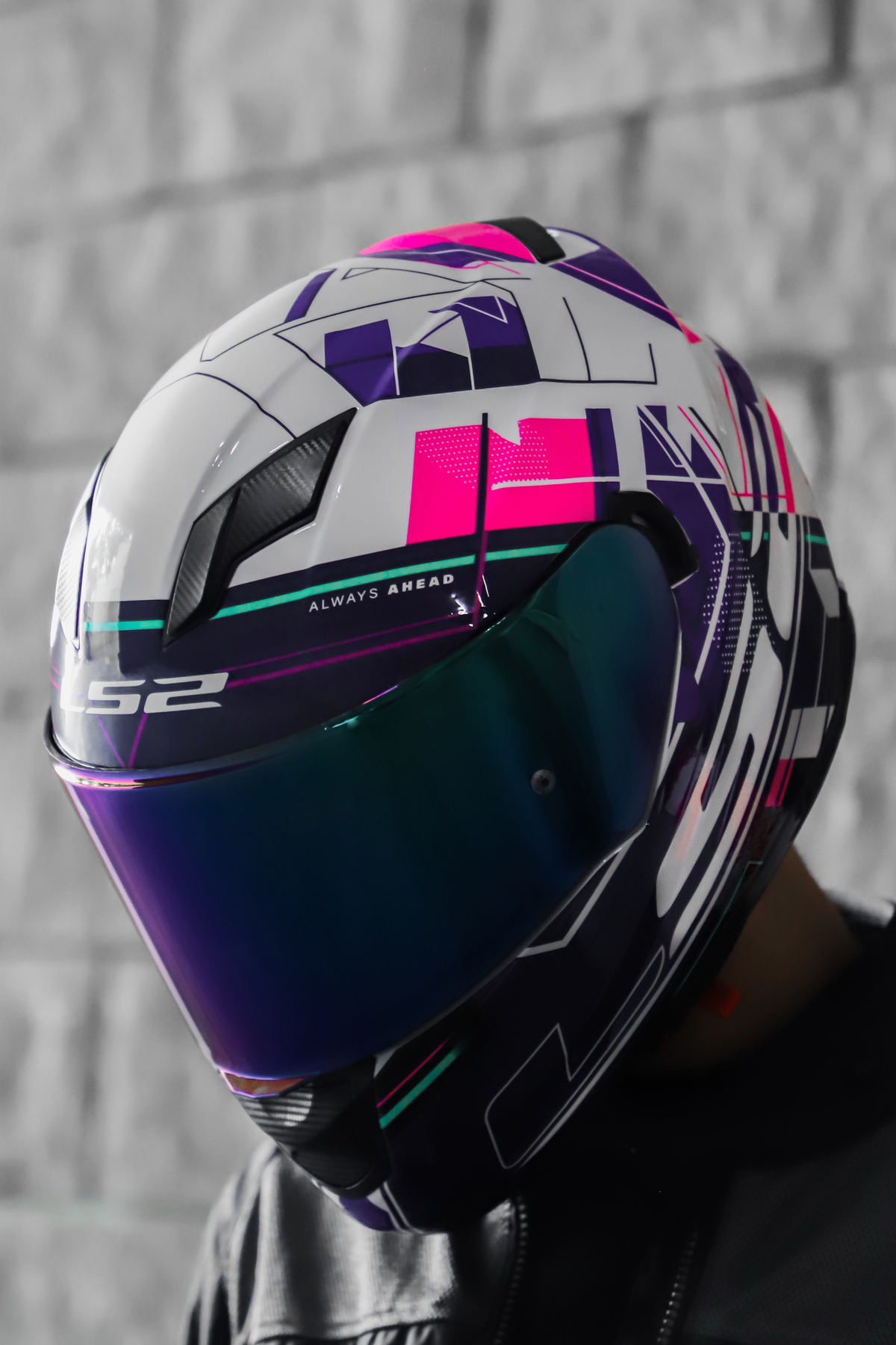 LS2 STREAM EVO SCAPE BEYAZ NEON MOR - Fiyatı, Yorumları