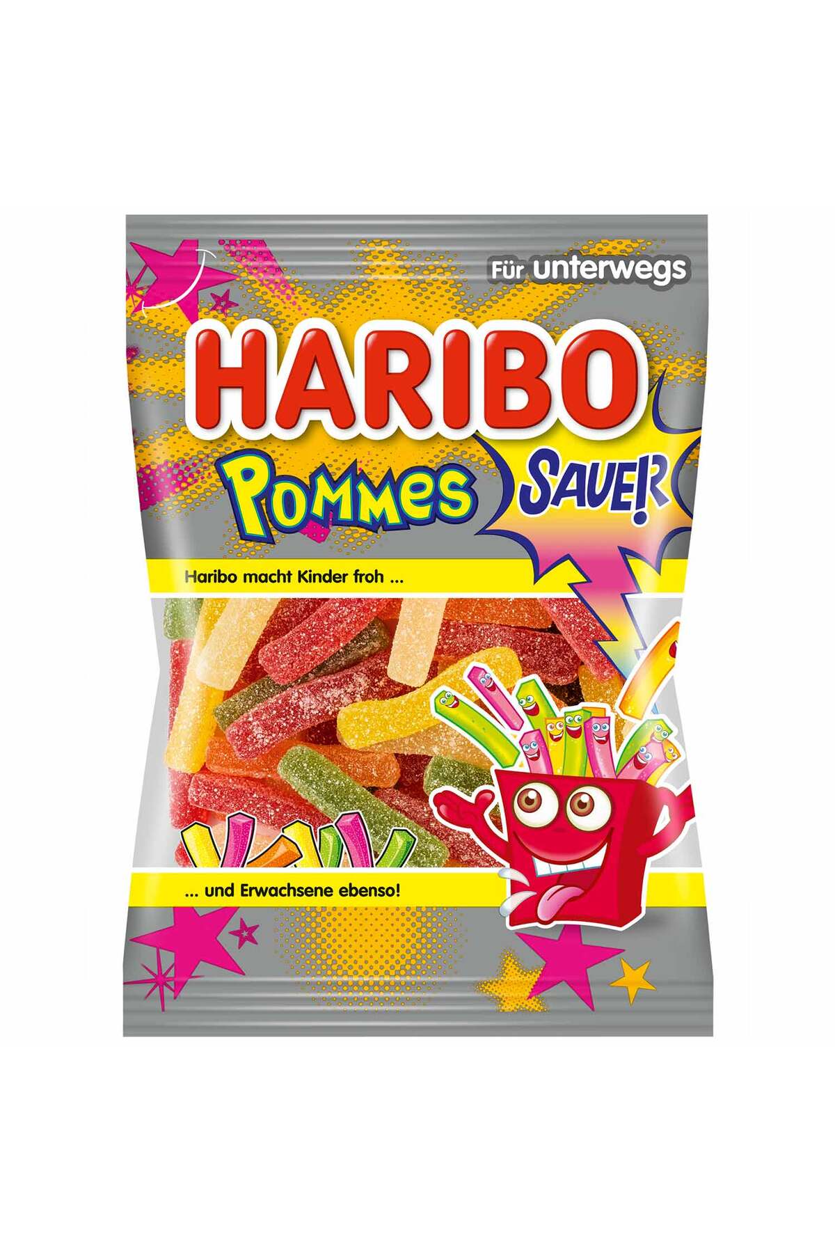 Haribo Pommes Sauer, Eksi Tatlı Şekerleme, 175 gr Jelibon Fiyatı ...