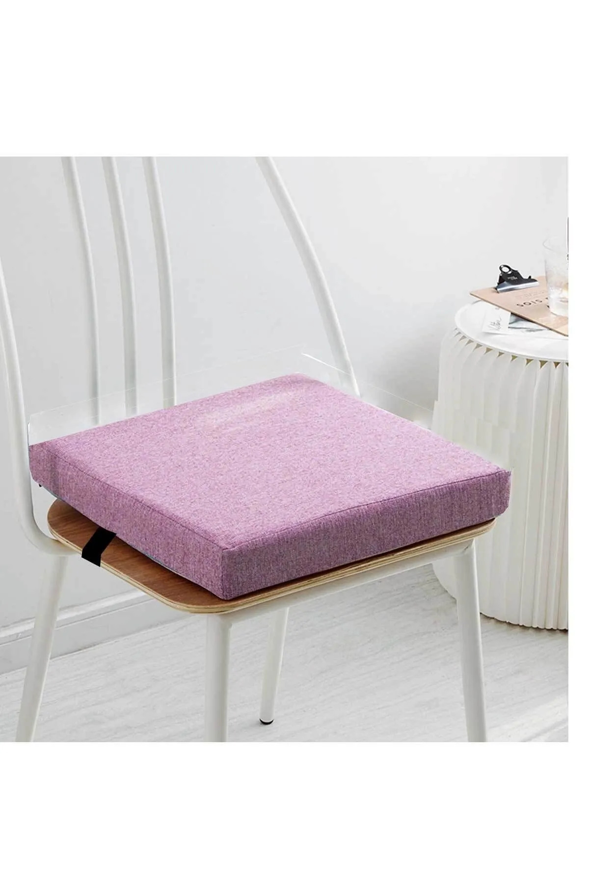 RevuBaby Sandalye Minderi Sünger Dolgulu Kare Sandalye Konfor Pedi ...