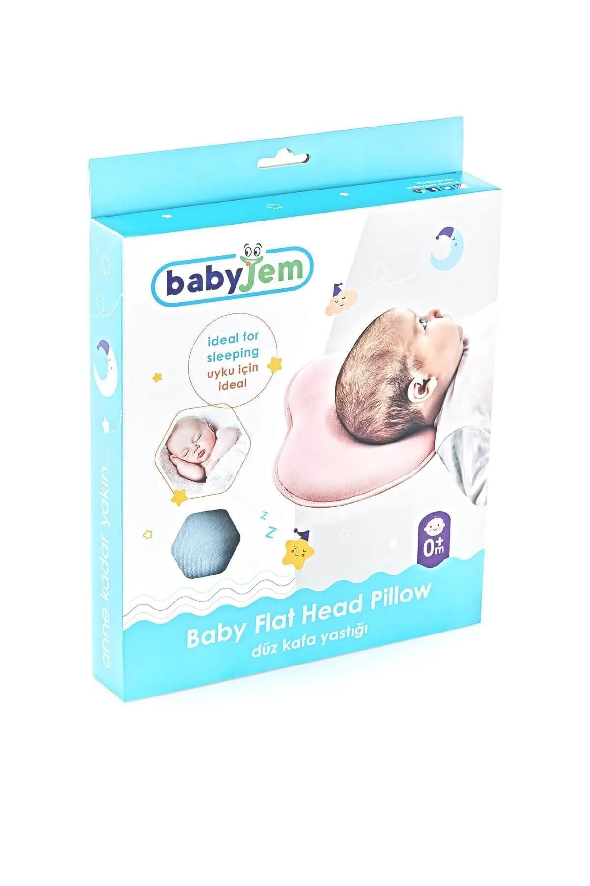 Babyjem Düz Kafa Yastığı Gri 415 - 24 cm Fiyatı, Yorumları - Trendyol