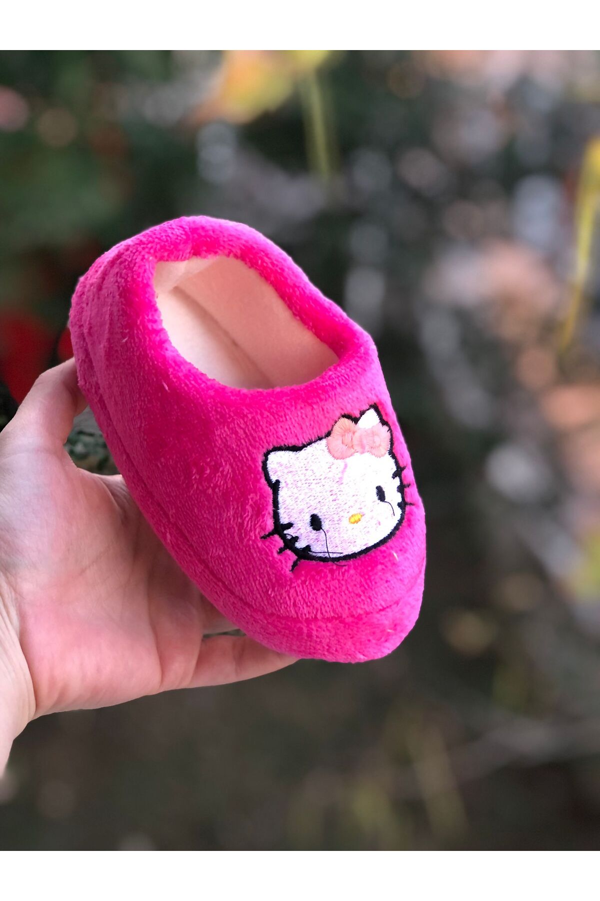 Bold Boutique Sevimli Kedi Figürlü Kışlık Babet Panduf Ev Botu Ev ...