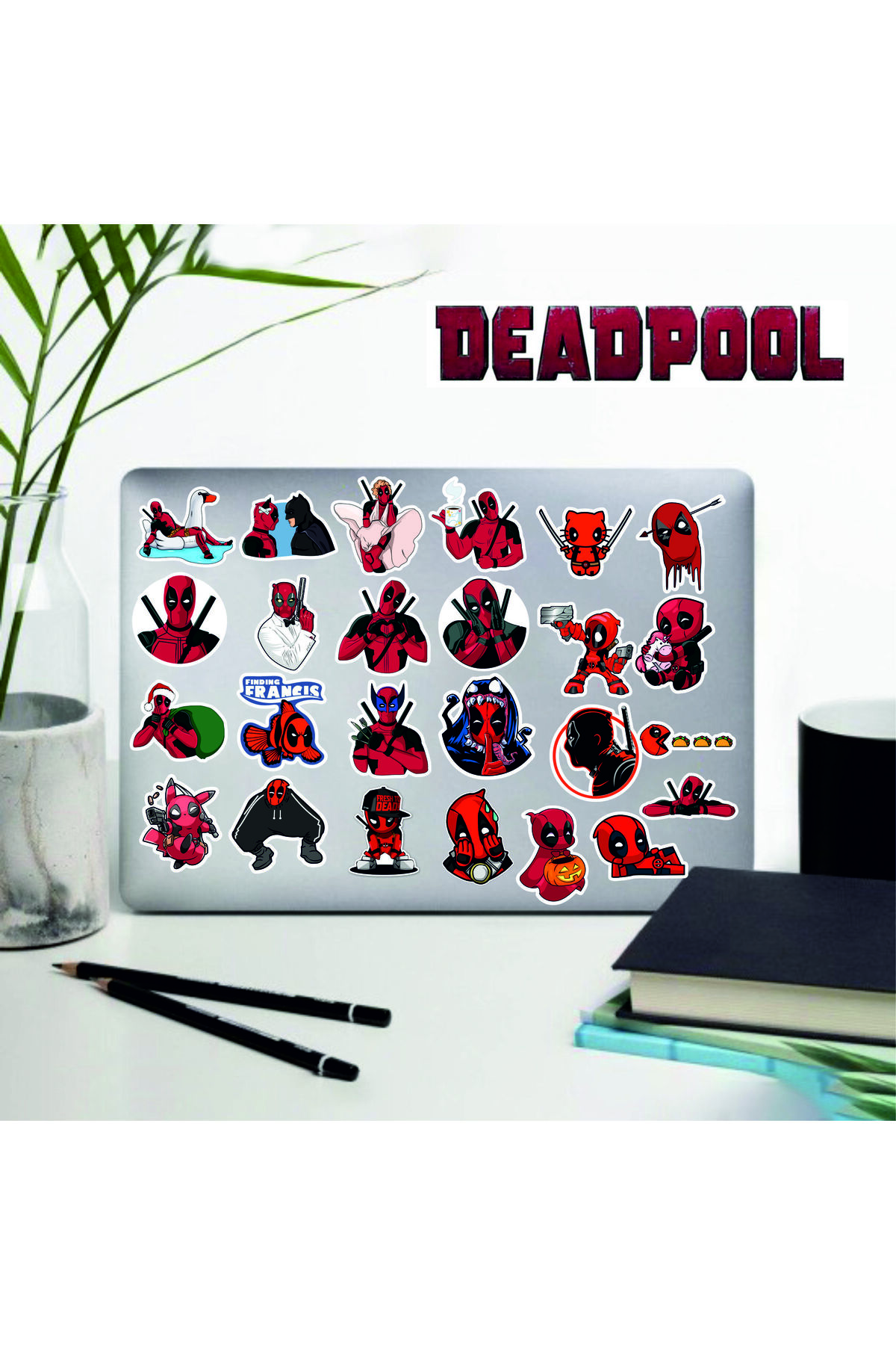 BENİMSER REKLAM Deadpool Defter Suluk Laptop Notebook Tablet Telefon ...