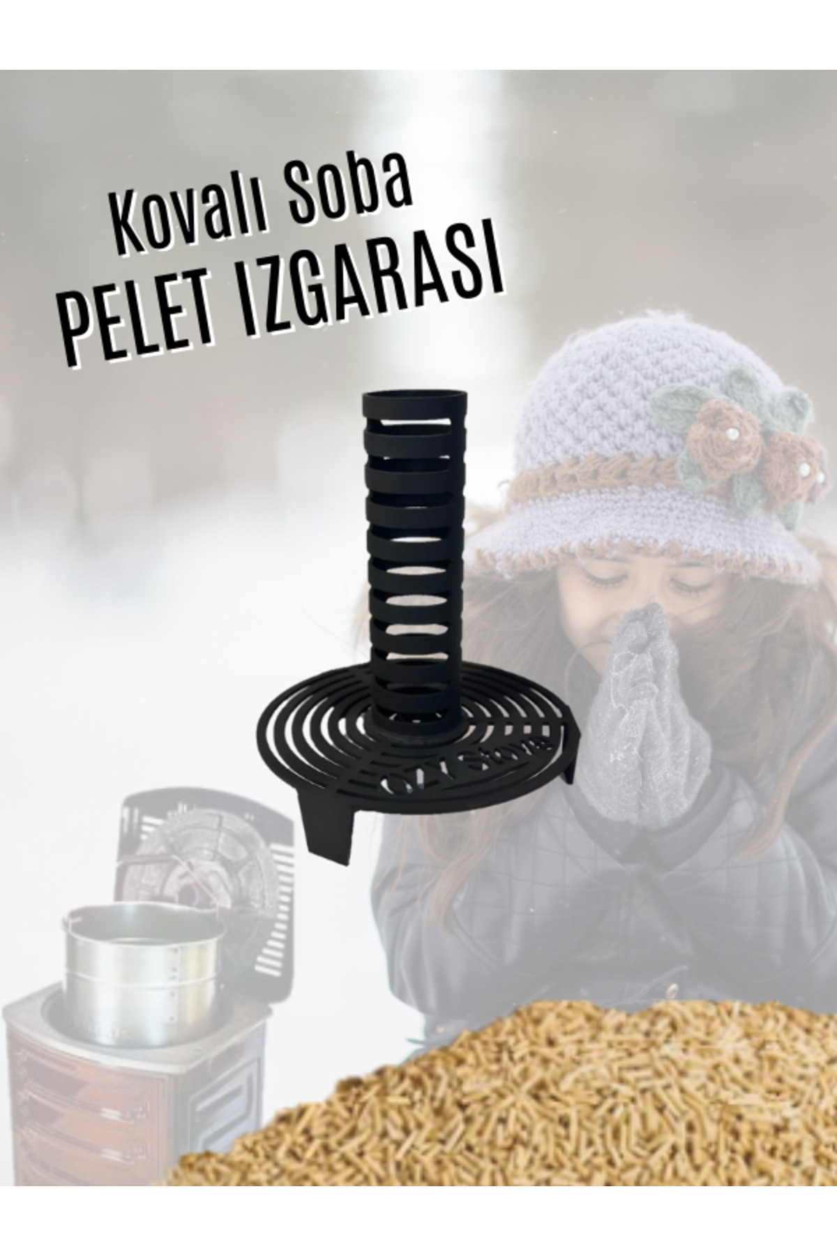 OZYSTOVE KOVALI SOBA PELET IZGARASI - Fiyatı, Yorumları
