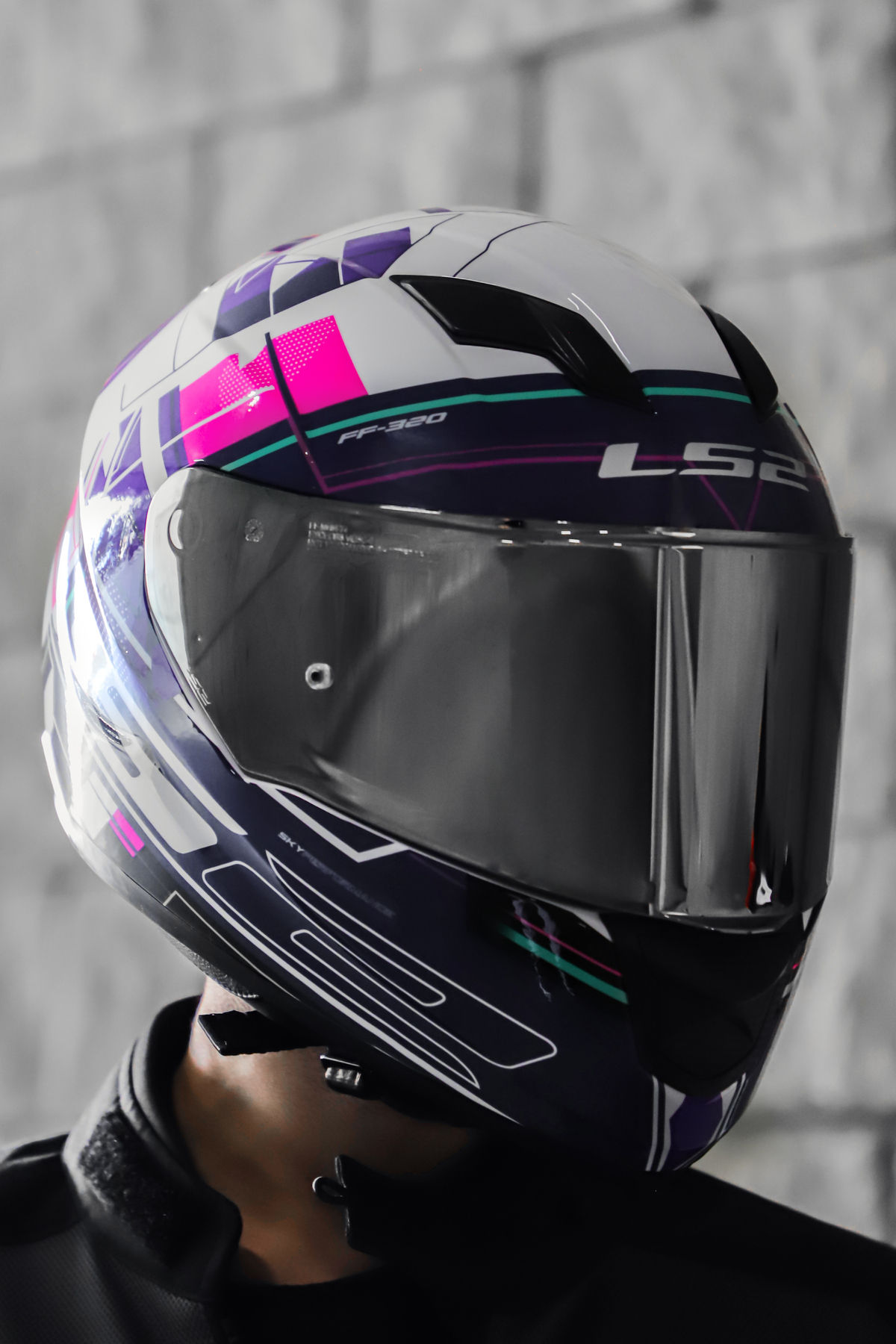 LS2 STREAM EVO SCAPE BEYAZ NEON MOR - Fiyatı, Yorumları