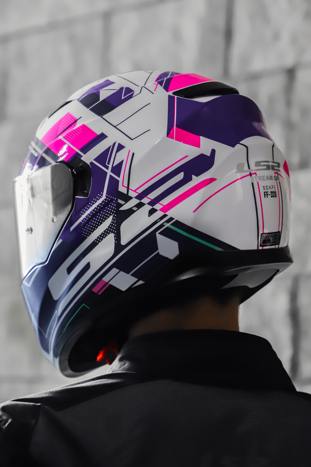 LS2 STREAM EVO SCAPE BEYAZ NEON MOR - Fiyatı, Yorumları