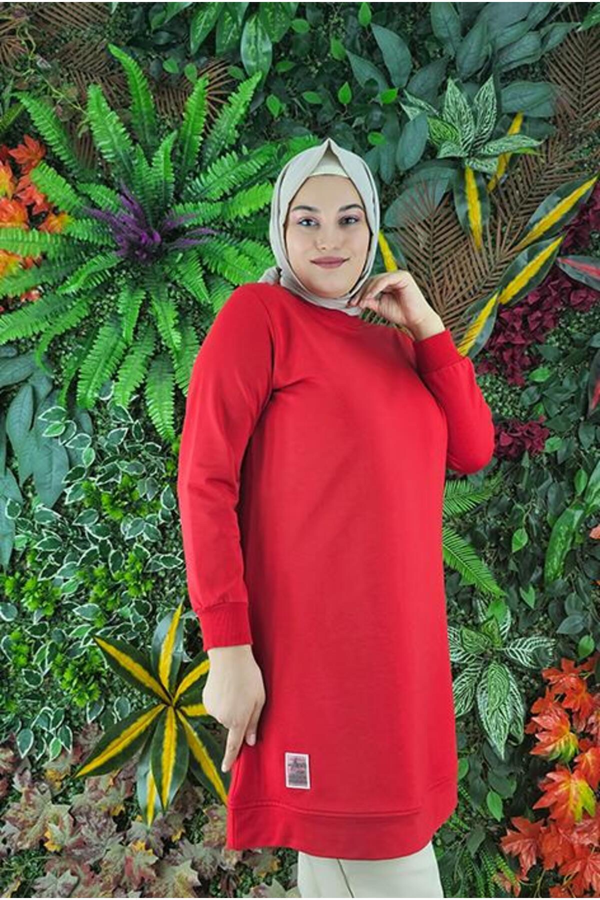 MYSTİL KADIN KOMBİN RENK CEP DETAYLI TESETTÜR TUNİK Fiyatı, Yorumları ...