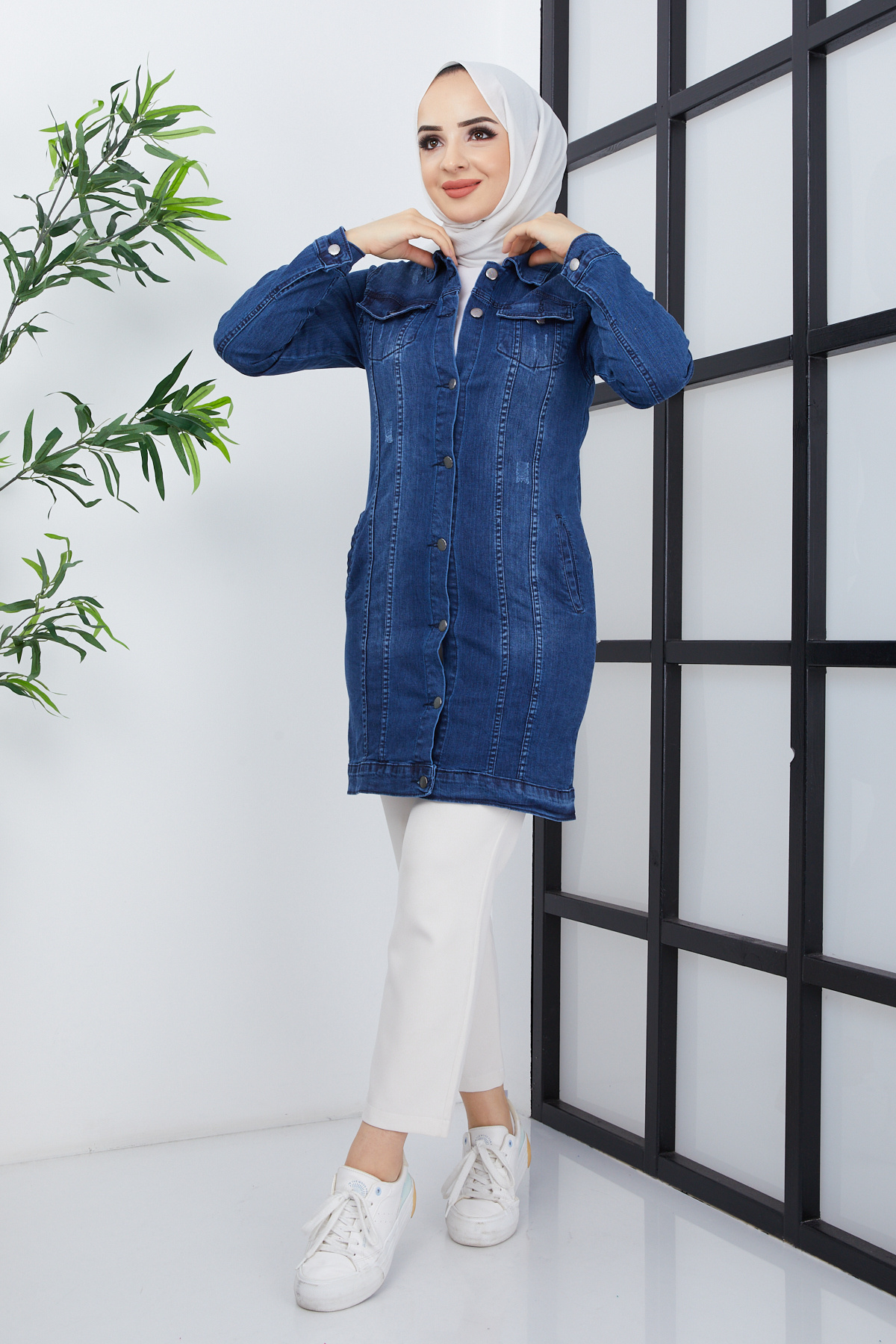 Pamuk Butik Kadın Mavi Denim Kot Ceket Fiyatı, Yorumları - Trendyol