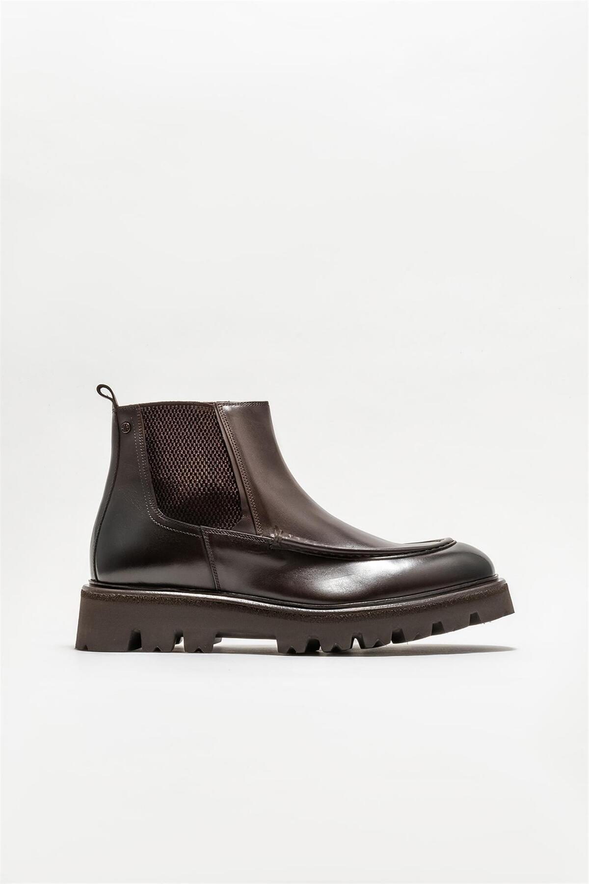 Elle Kahve Deri Erkek Günlük Bot Fiyatı, Yorumları - Trendyol