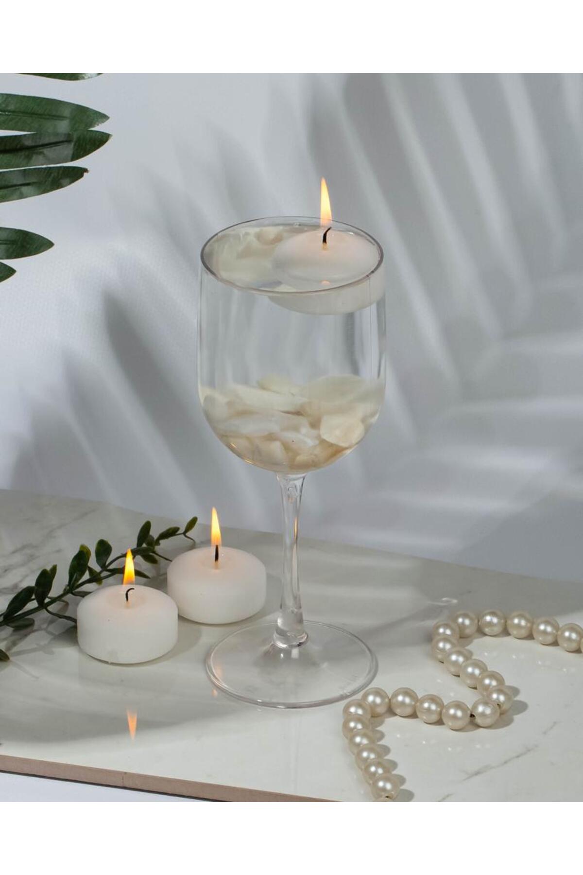 iniaHome Yüzen mum 4 lü 35 gr 4 saat yanar Fiyatı, Yorumları - Trendyol