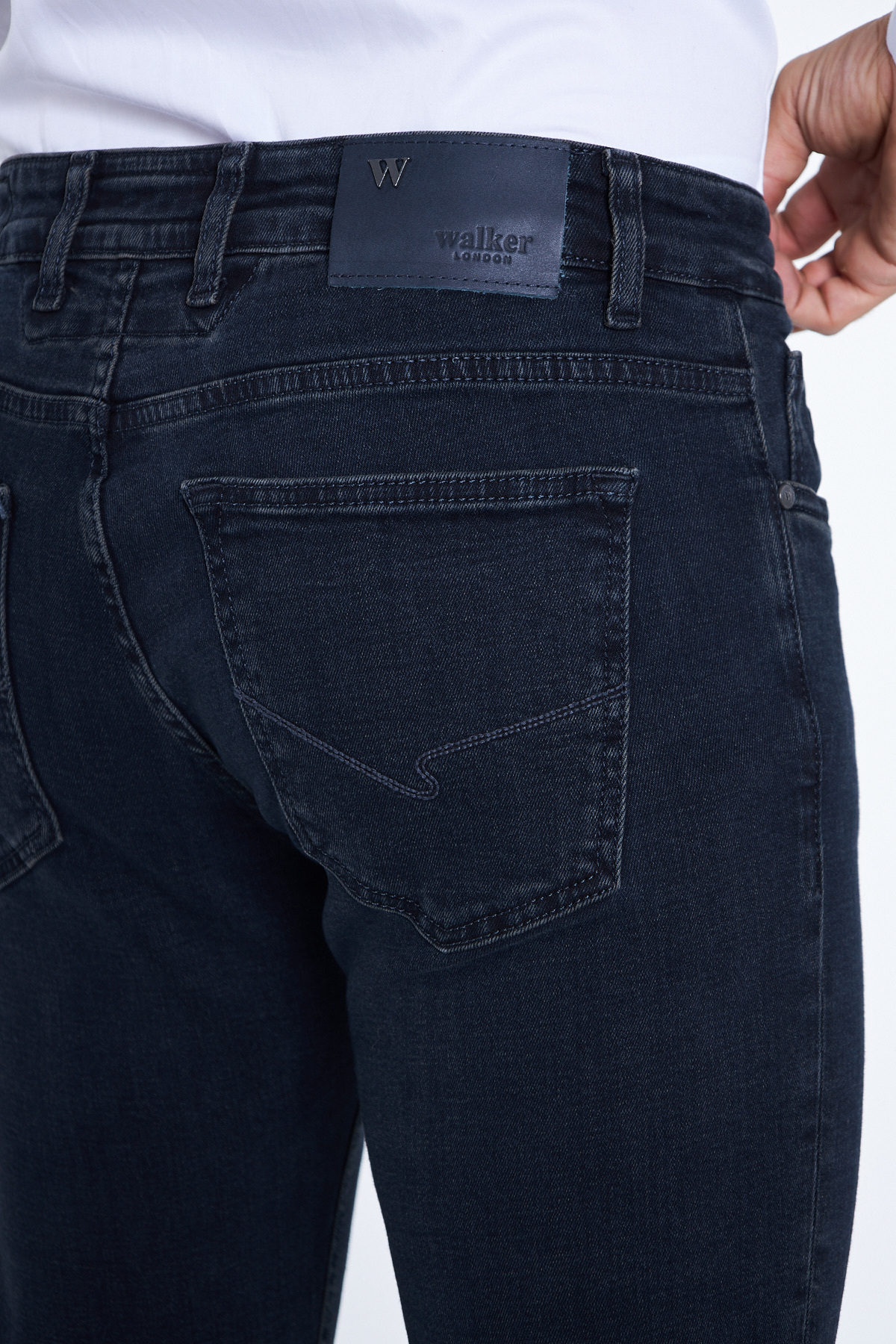 Walker London ERKEK KOT PANTOLON %98 COTTON-%2 ELESTNAN DENIM KUMAŞ ...