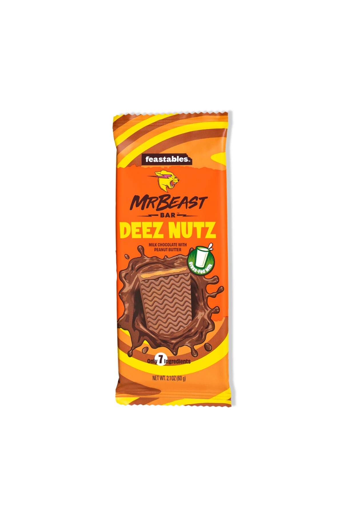 Feastables Mr Beast Deez Nutz - Milk Chocolate with Peanut Butter 60g Fiyatı, Yorumları - Trendyol