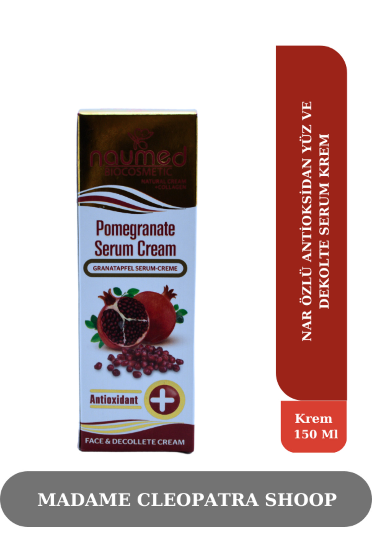 NAUMED Canlandırıcı Etkili Nar Özlü Kolajen/antioksidan Yüz Ve Dekolte ...