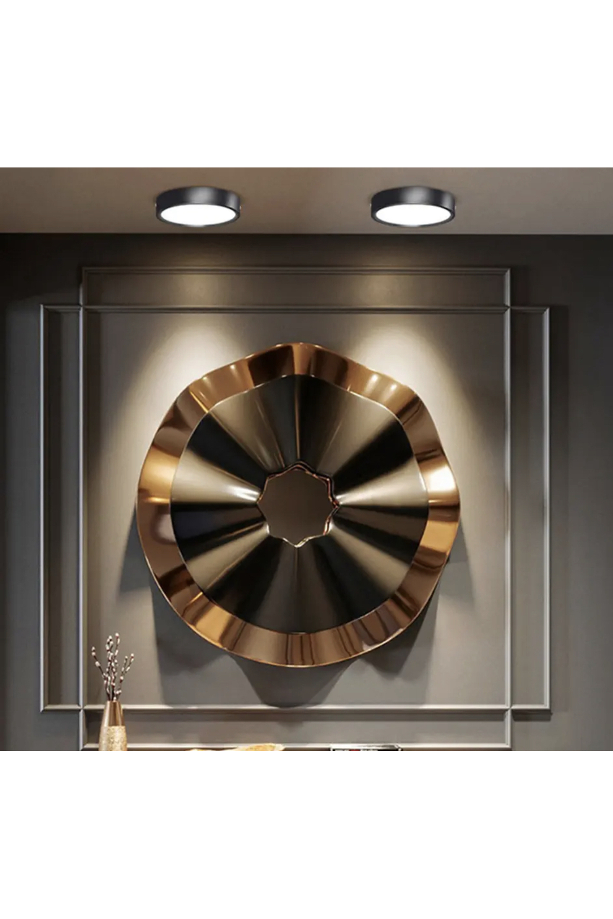 burenze Modern Ledli Avize 18watt Tavana Sıfır Led Avize Panel Light ...