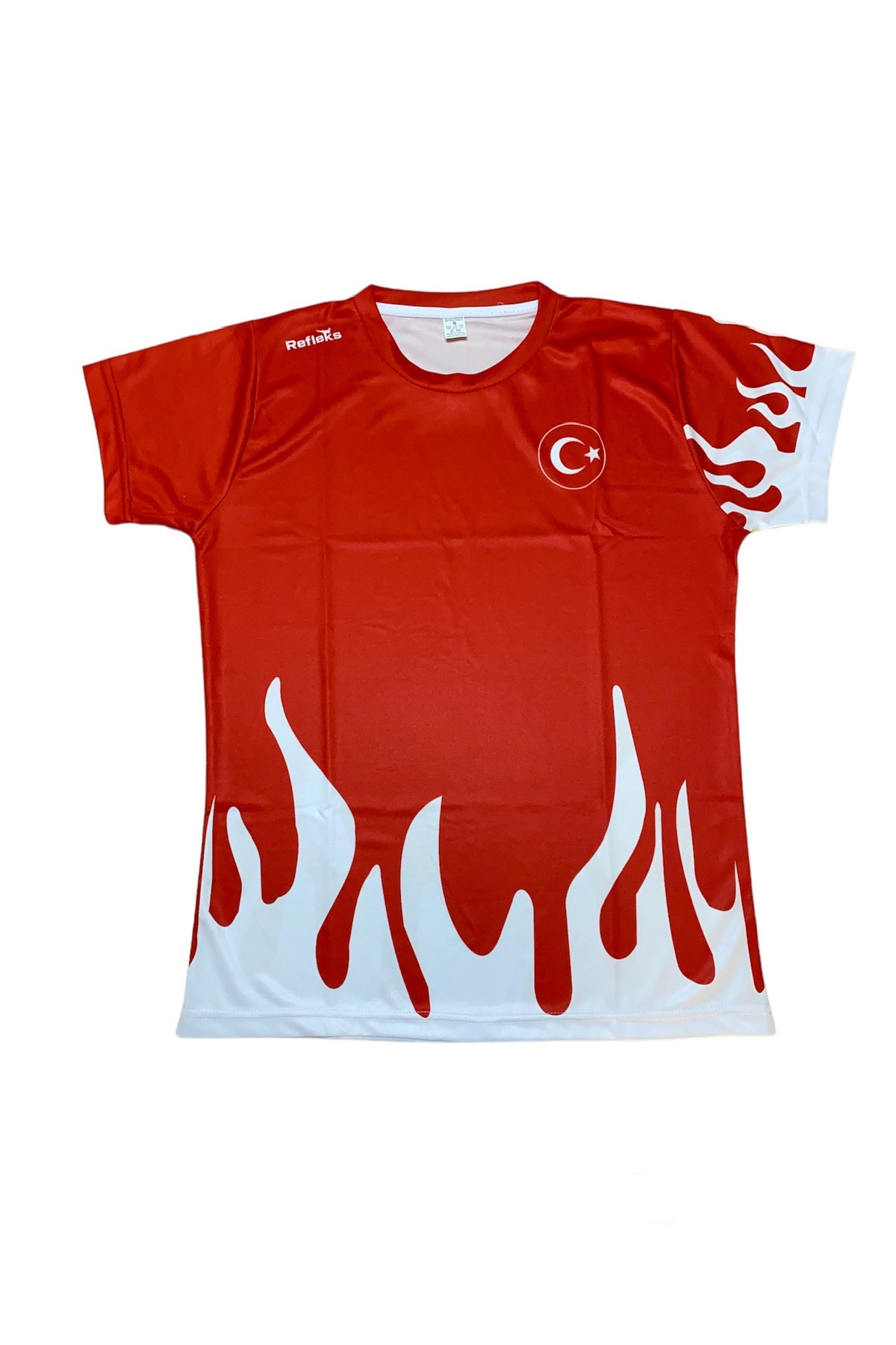 REFLEKS SPOR Spor Alevli Milli Takım Tişörtü ( Taekwondo Alevli Tişört ...