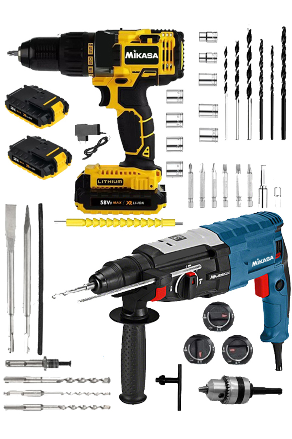 Mikasa Tools Japan Technology 2'Li Usta Seti Magnezyum Gövde Kırıcı ...