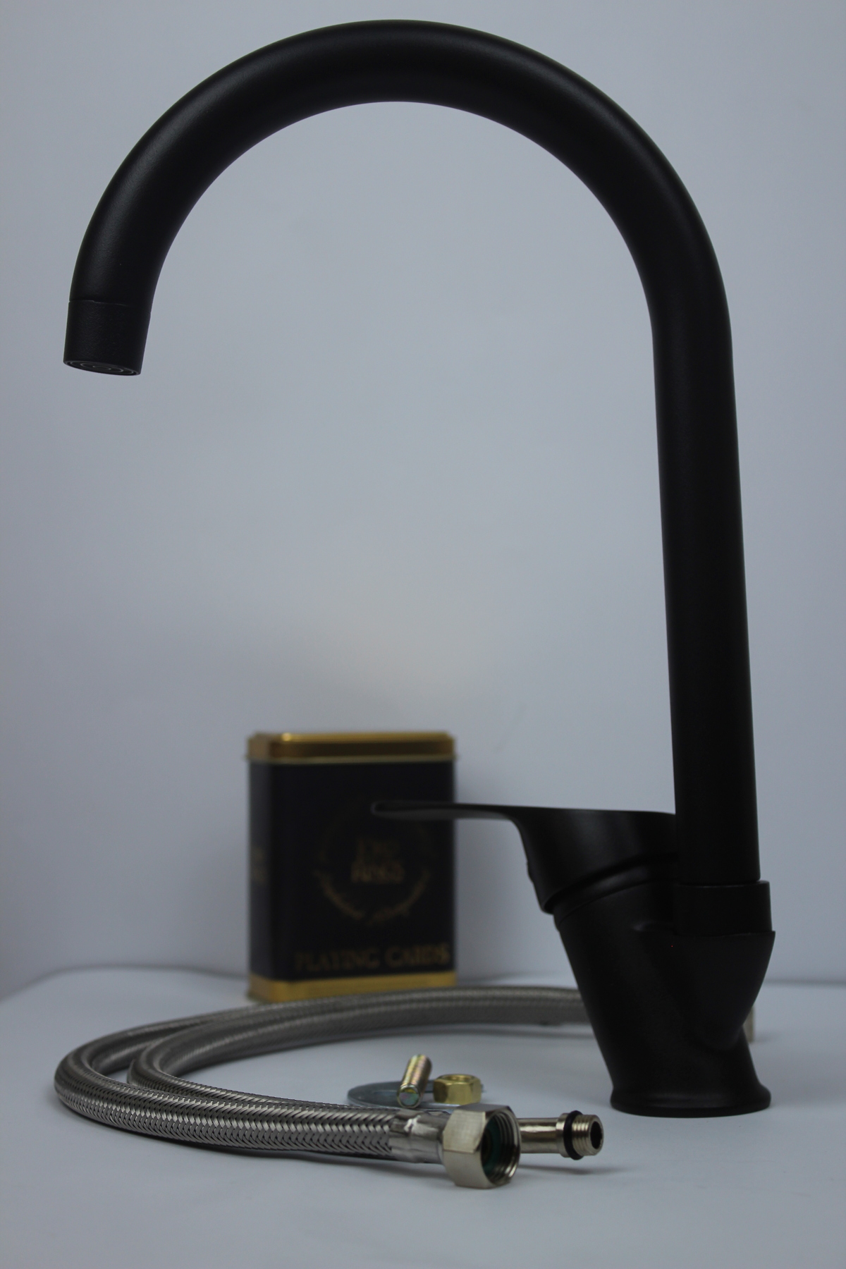 tesitay Siyah Mutfak Bataryası Eviye Musluğu Musluk Armatür Komple ...