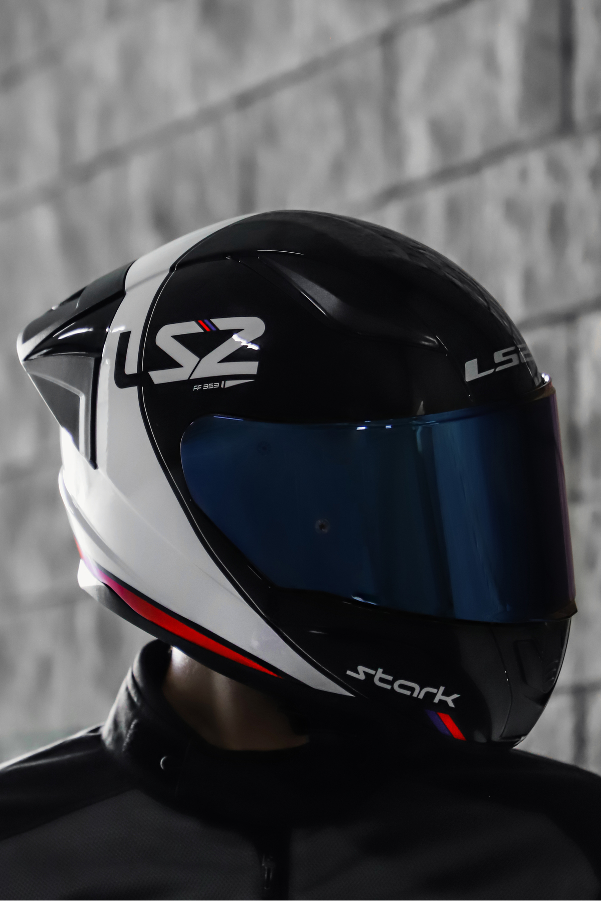 LS2 RAPID RACE STARK BEYAZ-KIRMIZI-MAVİ KASK - Fiyatı, Yorumları