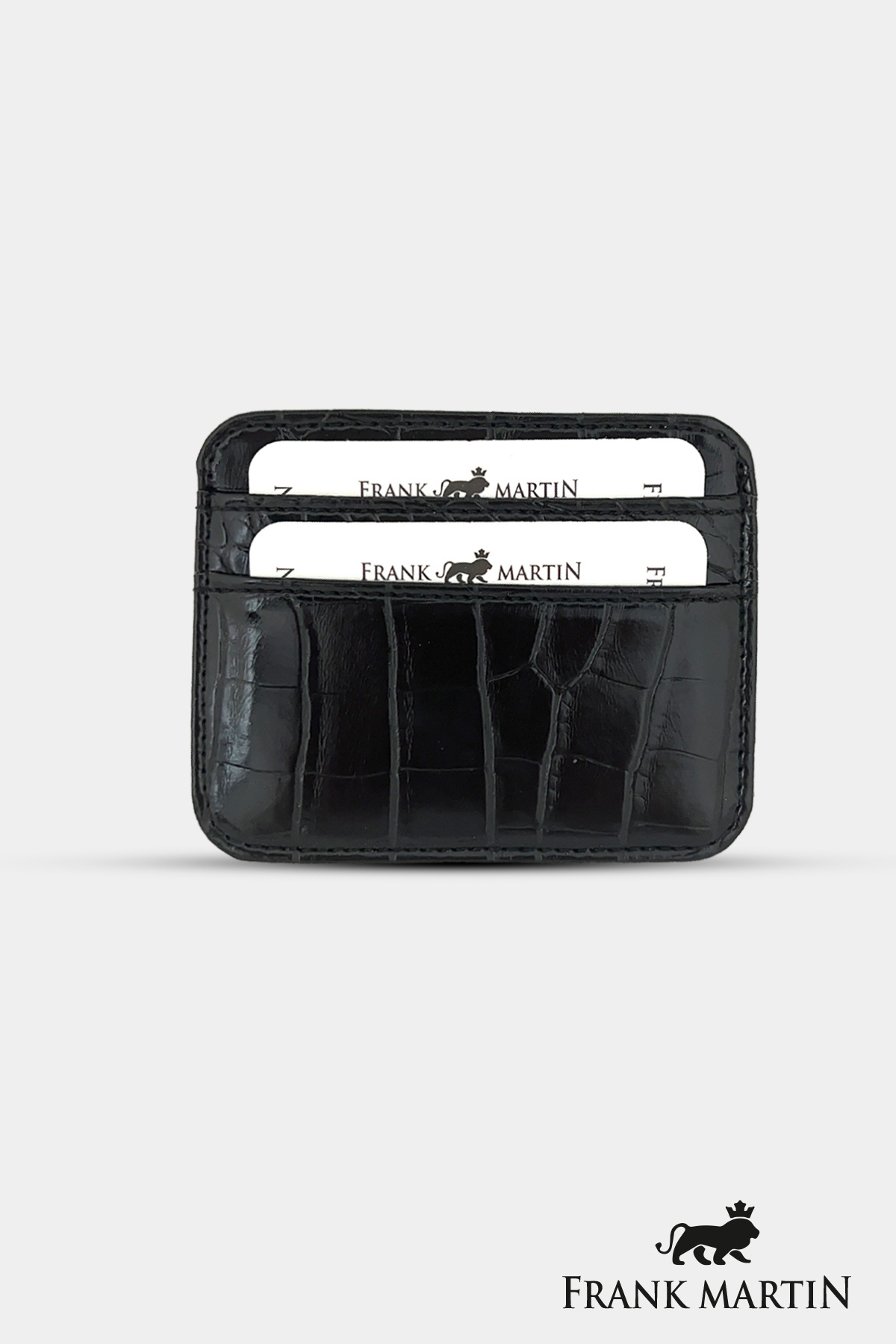 Frank Martin Orijinal Kutulu Para Bölmeli Croco Deri Ince Kredi Kartı ...
