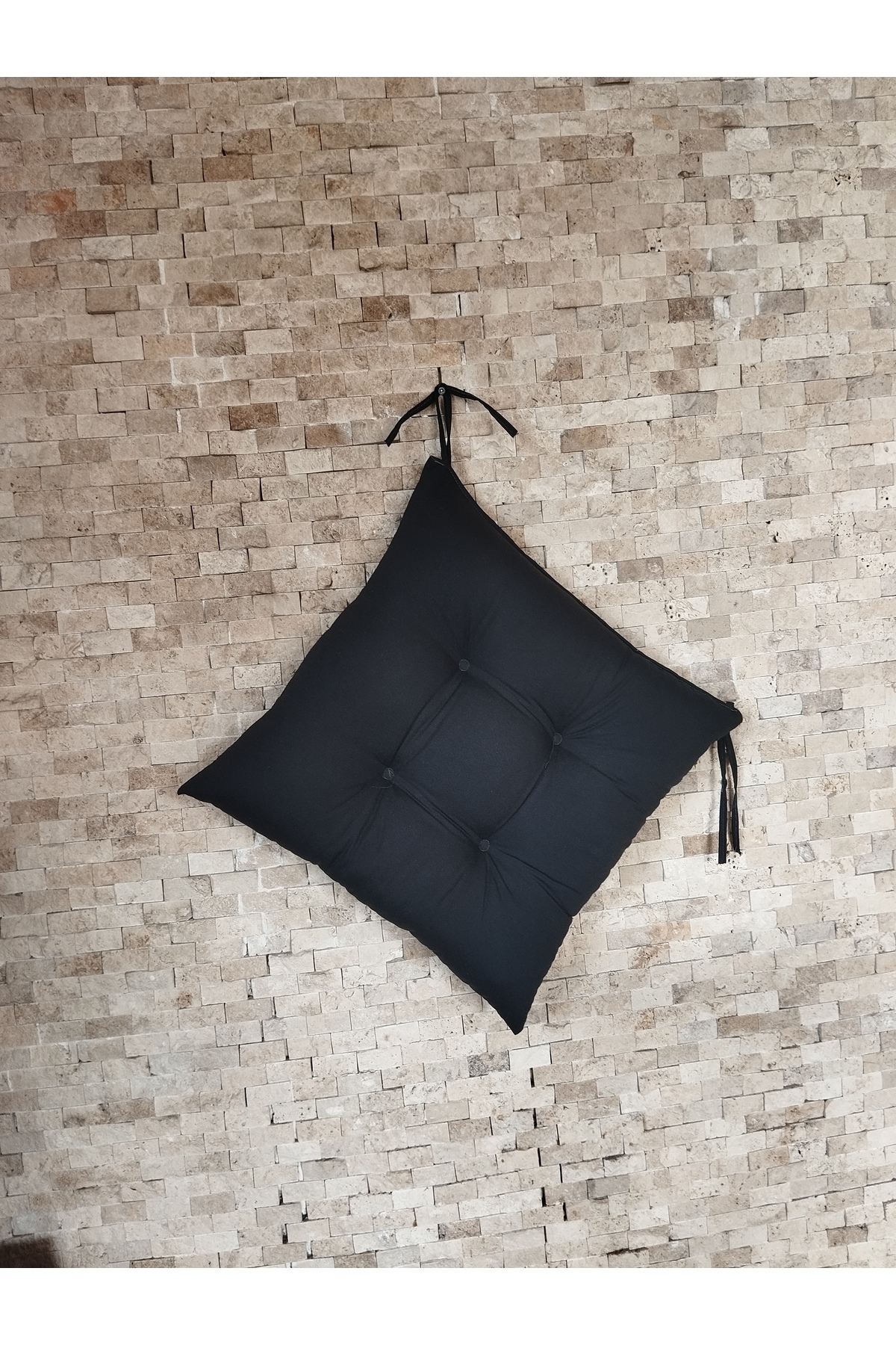 DURU HOME COLLECTİON Siyah pofidik sandalye minderi Fiyatı, Yorumları ...