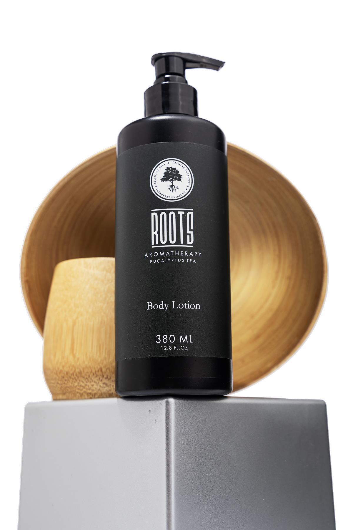 Roots Aromatherapy Eucalyptus Tea Body Lotion 380 ml 12.8 fl oz ...