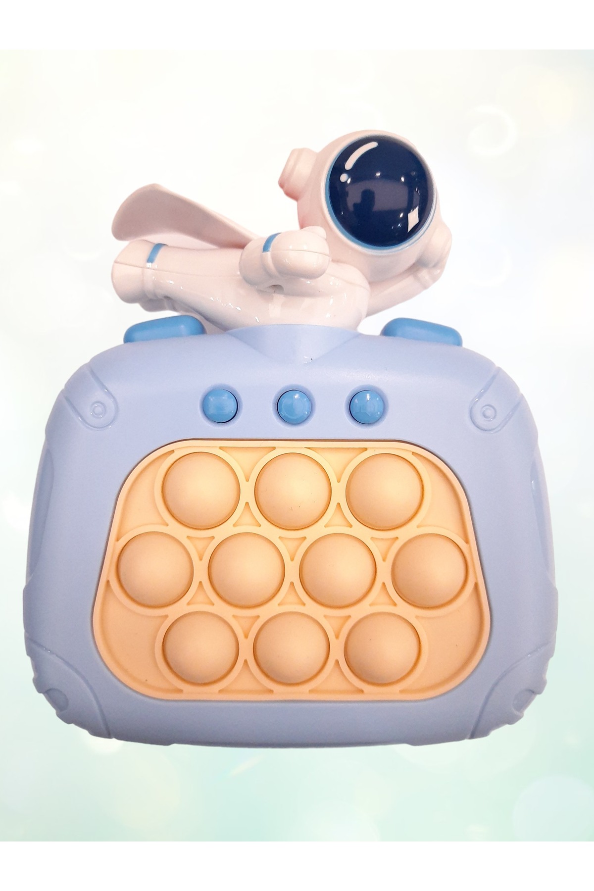 Popit Toys Elektronik Popit, Quick Push Konsol Uçan Astronot Model Mavi ...