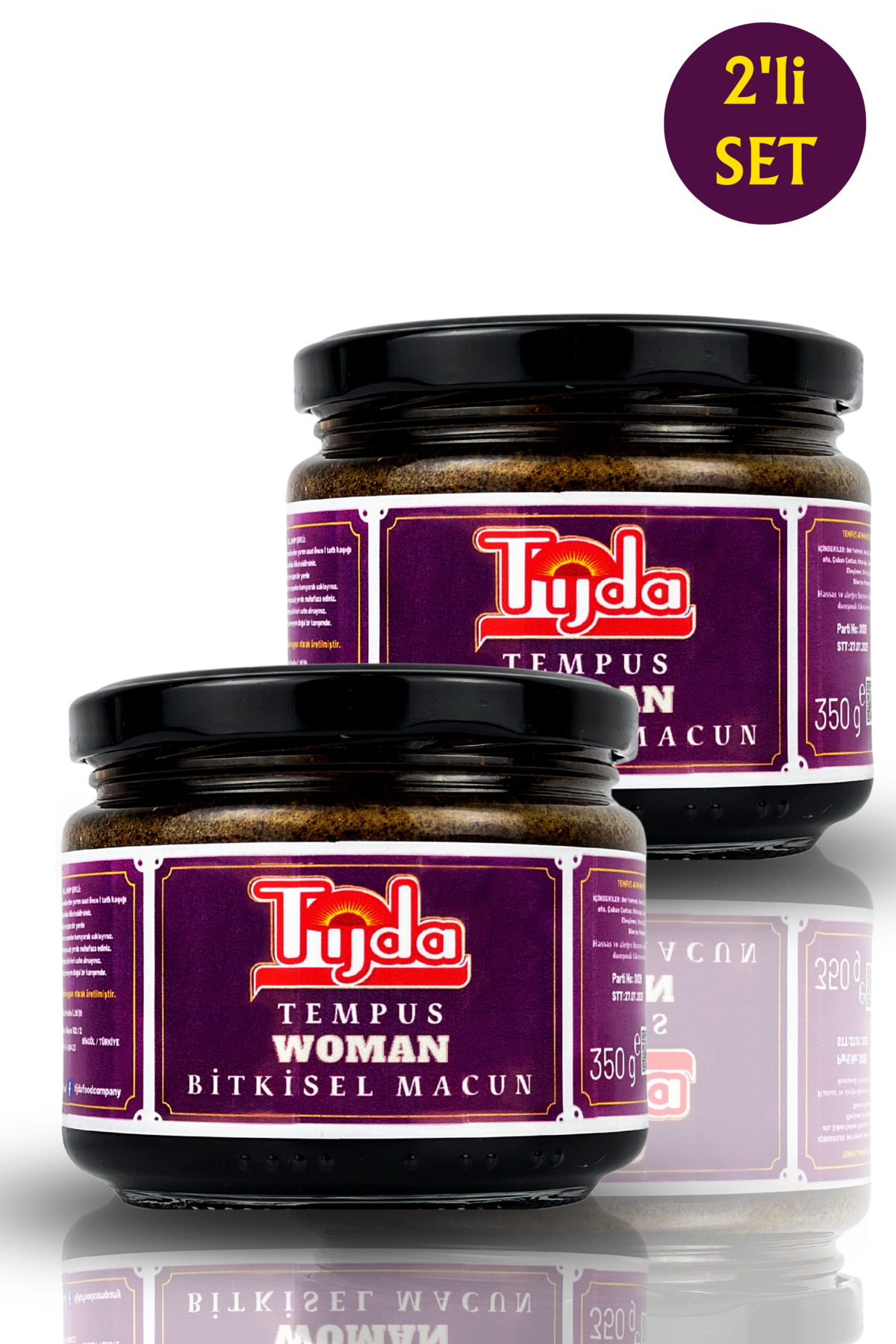 TİJDA Tempus Bitkisel Macun 350 Gr 2'li Set Fiyatı, Yorumları - Trendyol