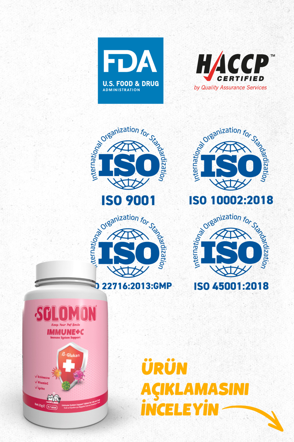 Solomon Immune C Kedi Ve Köpekler Için Bağışıklık Sistemini ...