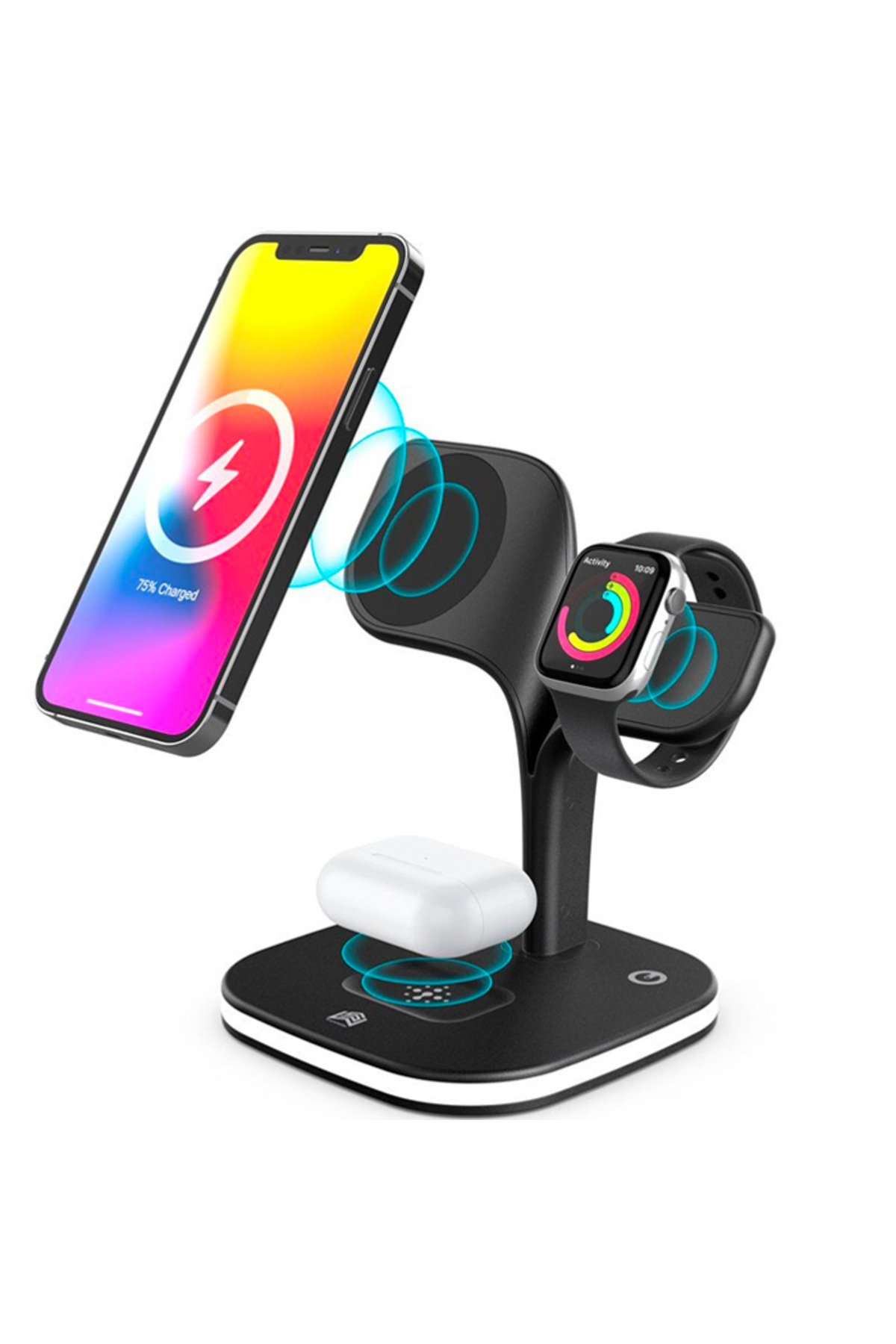 Ally Mobile Ally 5in1 iPhone 14-13-12 Apple Watch Tutucu Kablosuz Şarj ...