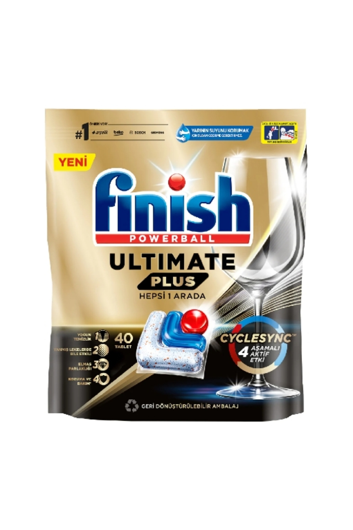 Finish 6'lı Finish Tablet Ultimate Plus 40'lı - Fiyatı, Yorumları