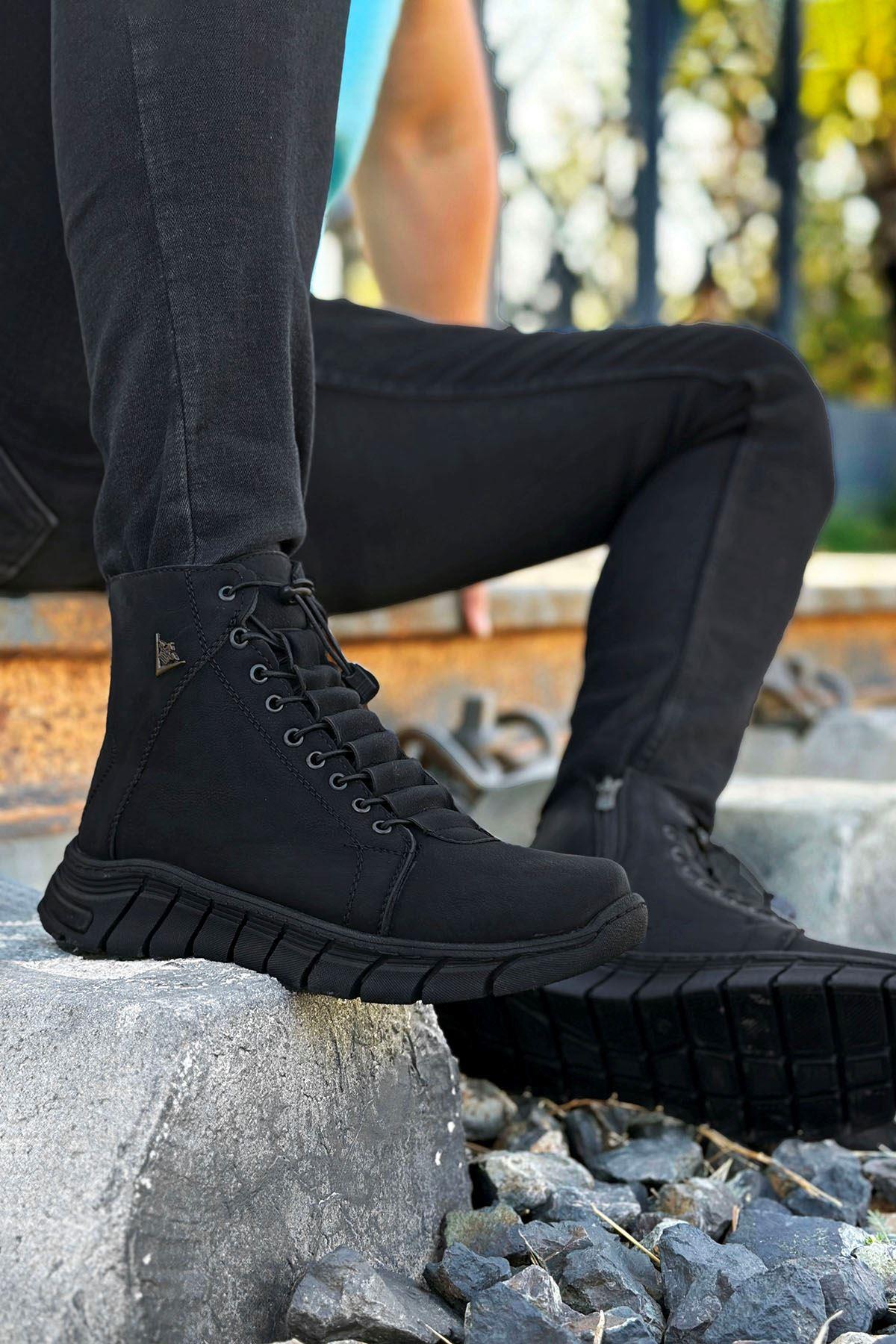 BIG KING Siyah Lastikli Erkek Bot Fiyatı, Yorumları - Trendyol