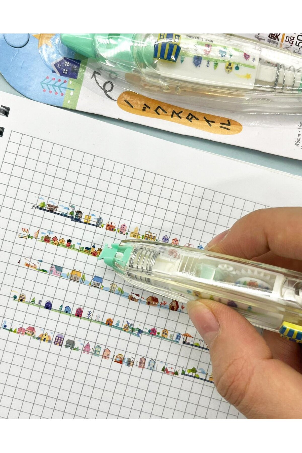 Kağıt Gemi Dükkan Ev Desenli Süsleme Bandı Tipeks - Tipex Fiyatı ...