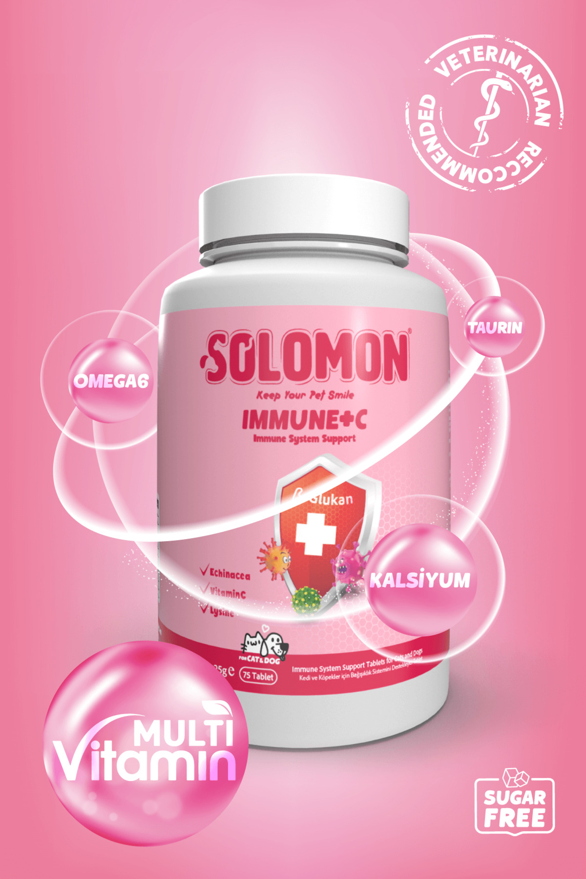 Solomon Immune C Kedi Ve Köpekler Için Bağışıklık Sistemini ...