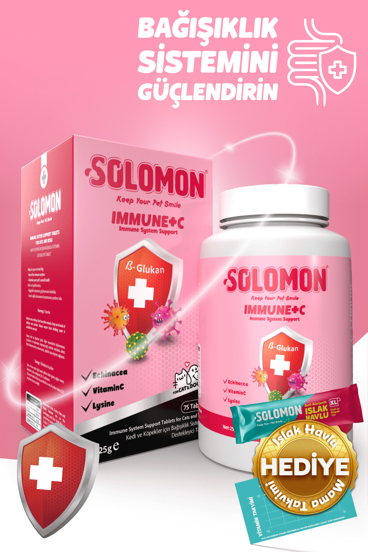 Solomon Immune C Kedi Ve Köpekler Için Bağışıklık Sistemini ...