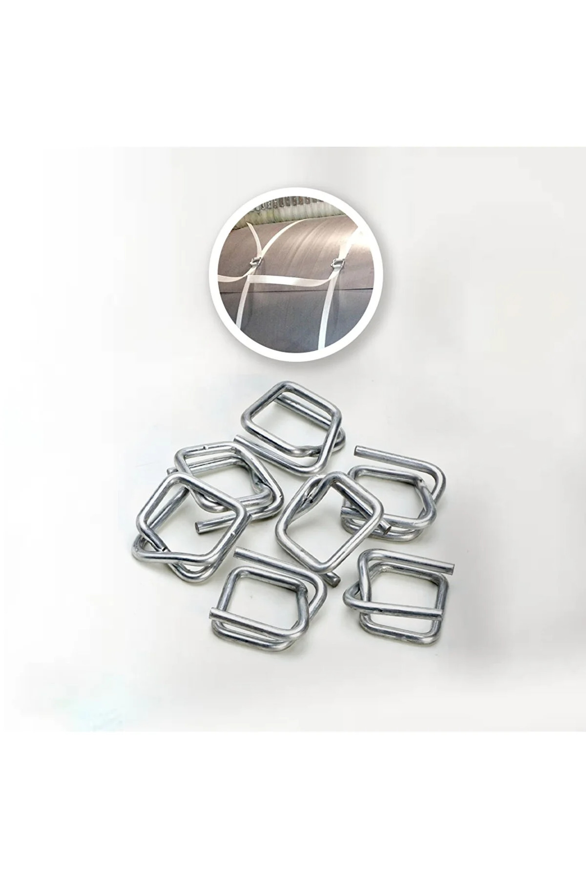 Tanpet Polyester Set 16x0,70 1200 Metre Yeşil Çember- 16 Mm Bukle Toka ...