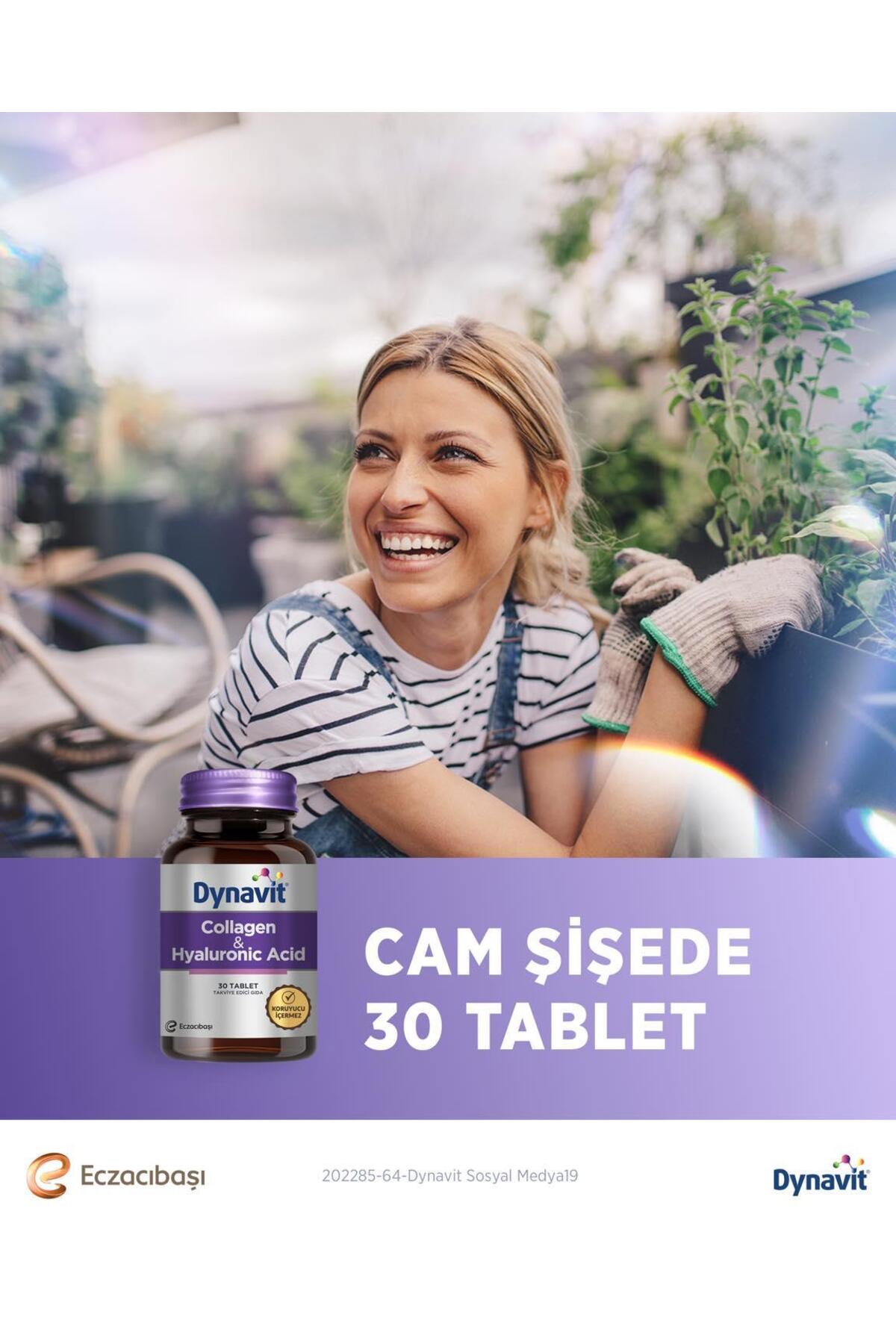 Dynavit Diamond Collagen Pro 30 Saşe +Dynavit Collagen Hyaluronic Acid 30 Tablet Fiyatı ...