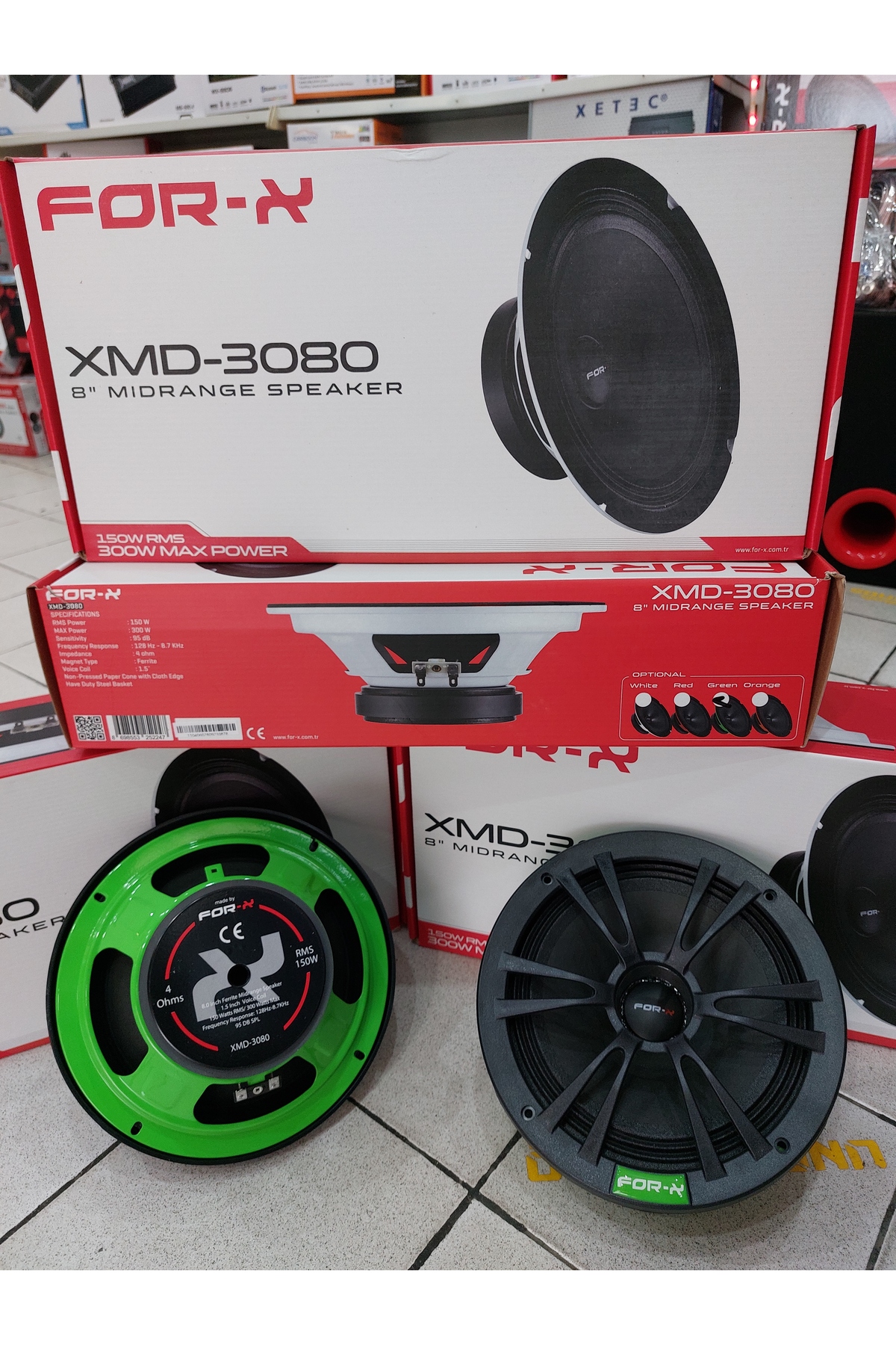 FORX5 ŞOOK FİYAT XMD 3080 20CM MİDRANGE 150RMS KAPAKLI MODEL Fiyatı, Yorumları - Trendyol