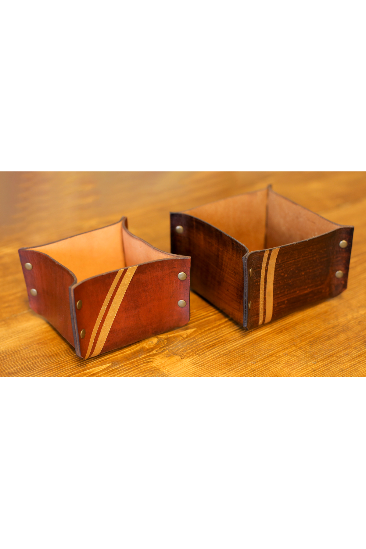 MOLOUD DESIGN ATELIER Genuine Leather Small Size and Medium Size Breads ...
