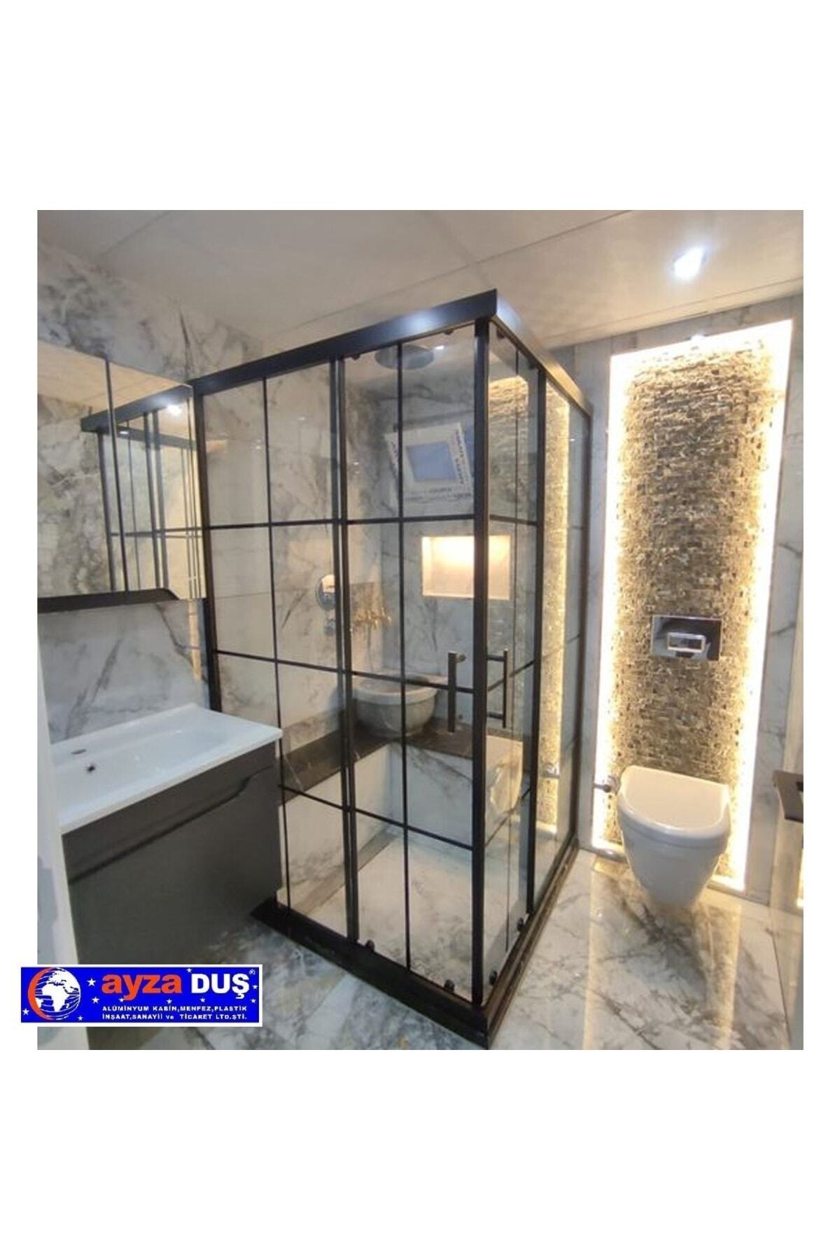 ayzaduş 80x80 H 180 Cm Siyah Karolaj Özel Seri Duşakabin Fiyatı, Yorumları - Trendyol