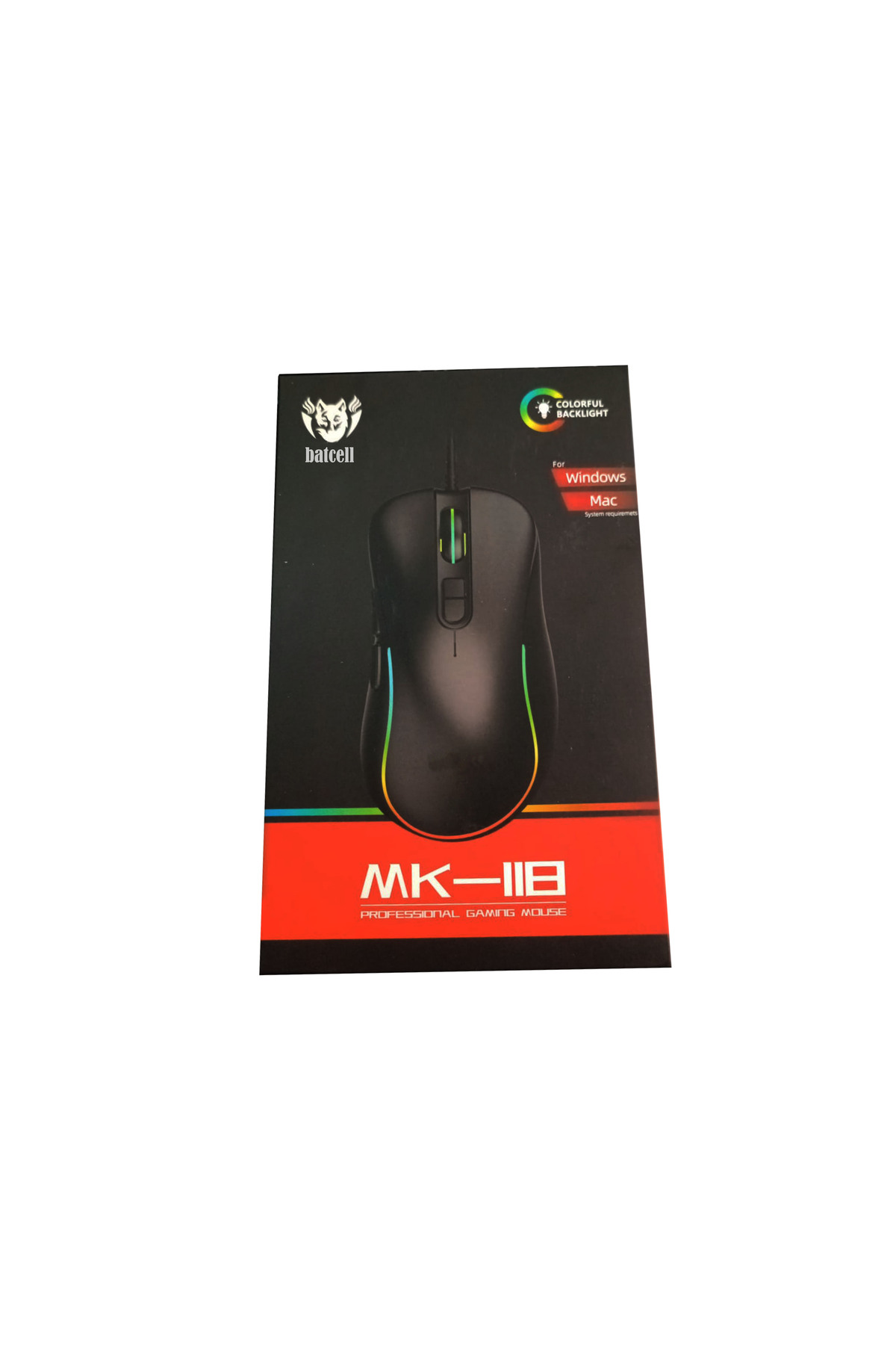 batcell Gaming Oyuncu Mouse Makro Tuşlu Rgb Ledli 7200 Ayarlanabilir ...