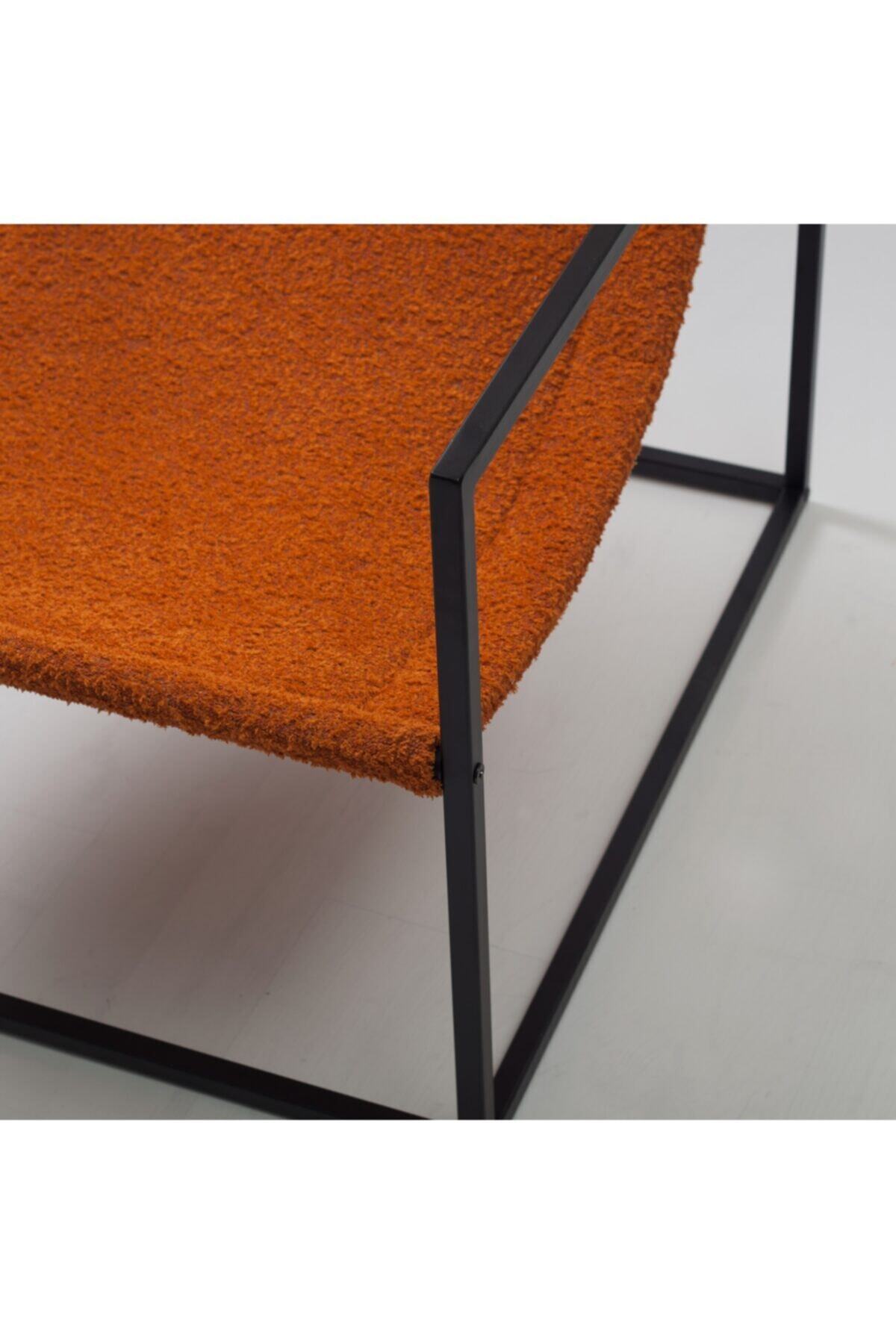 Fineroom Living " Bernie Chair " Metal Koltuk (turuncu)" - Fiyatı ...